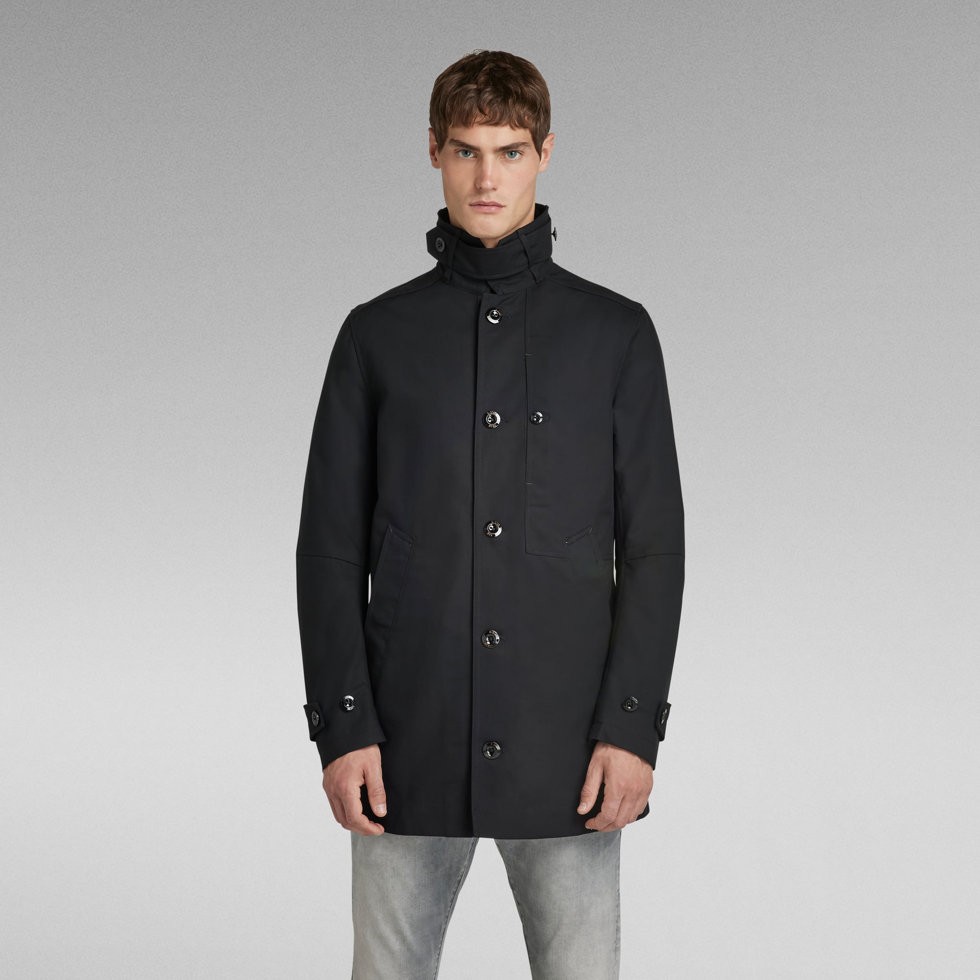 Garber Trench Coat | Black | G-Star RAW®