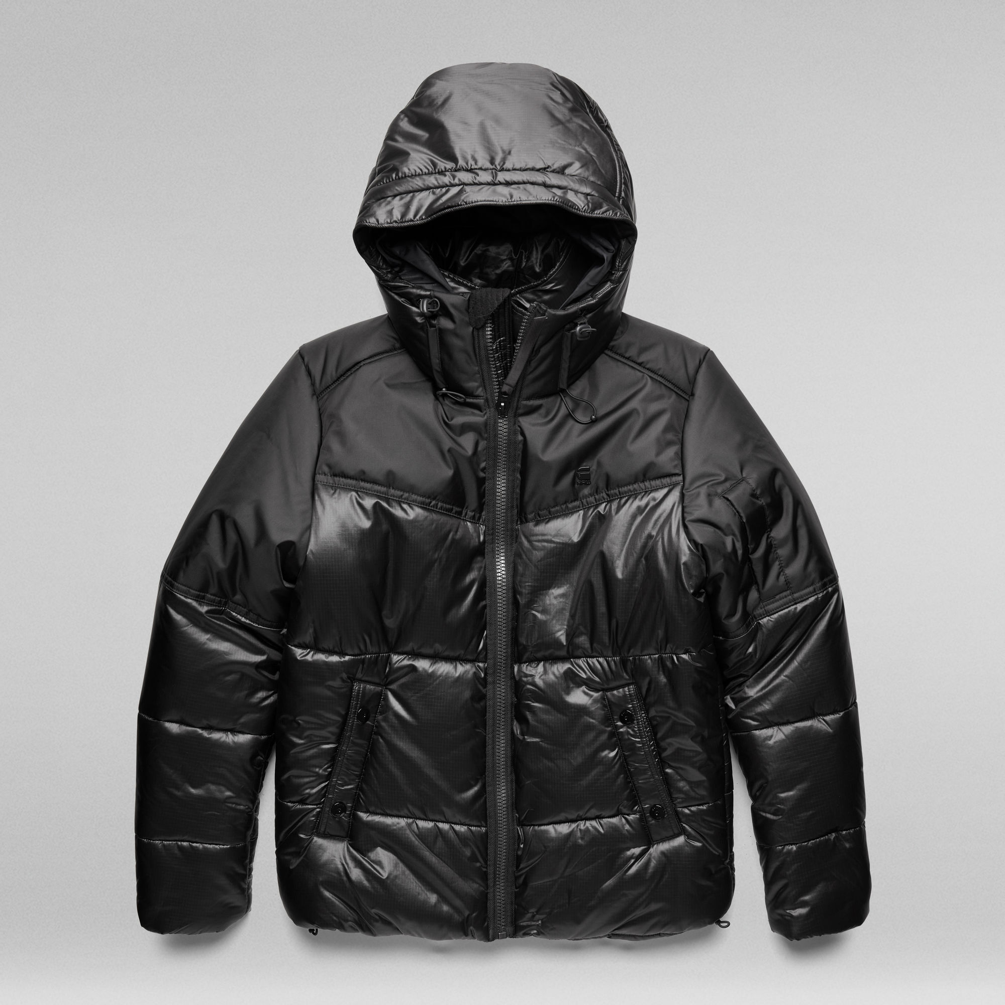 Quilted Hooded Puffer Jacket | Black | G-Star RAW®