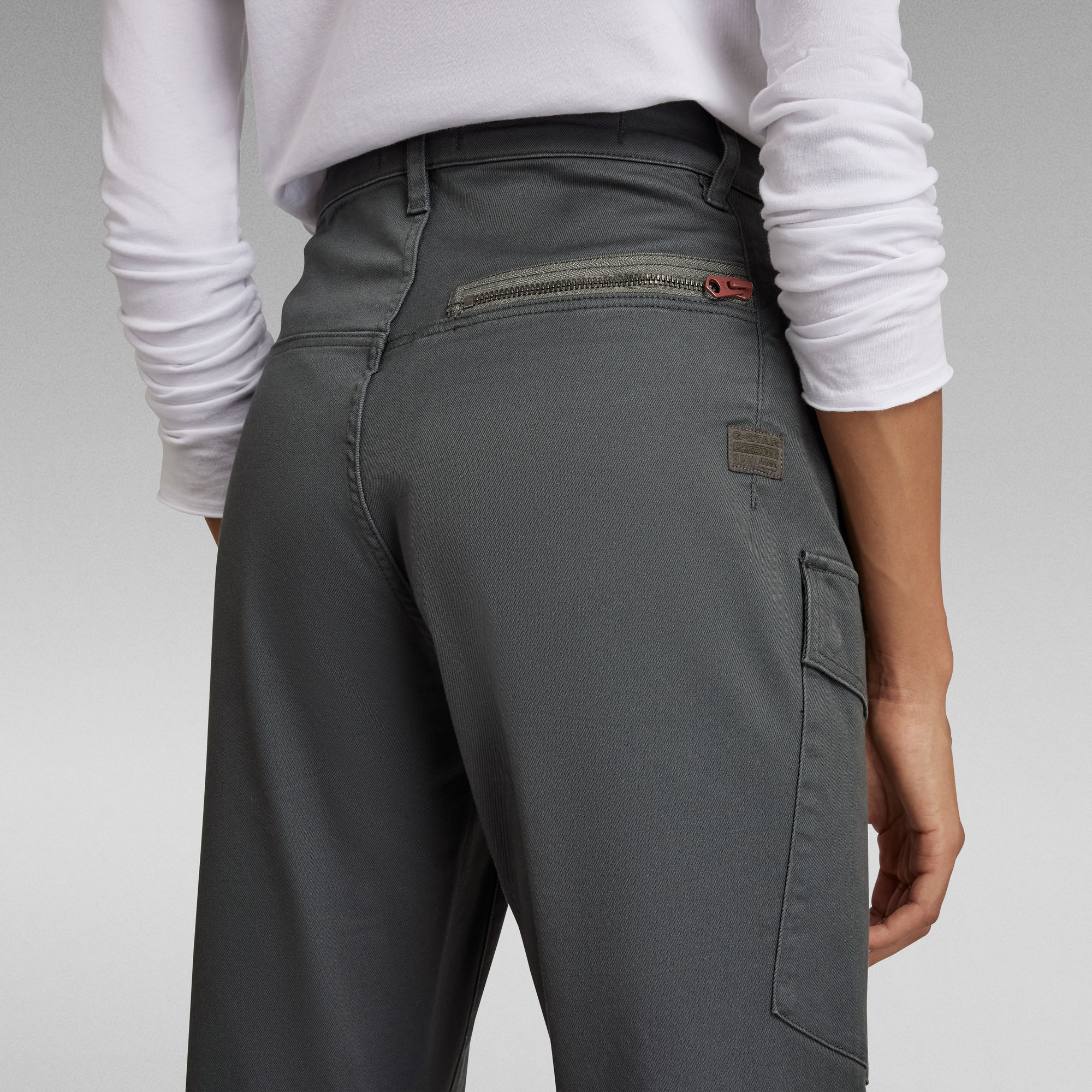 High G-Shape Cargo Skinny Pants | Grey | G-Star RAW®