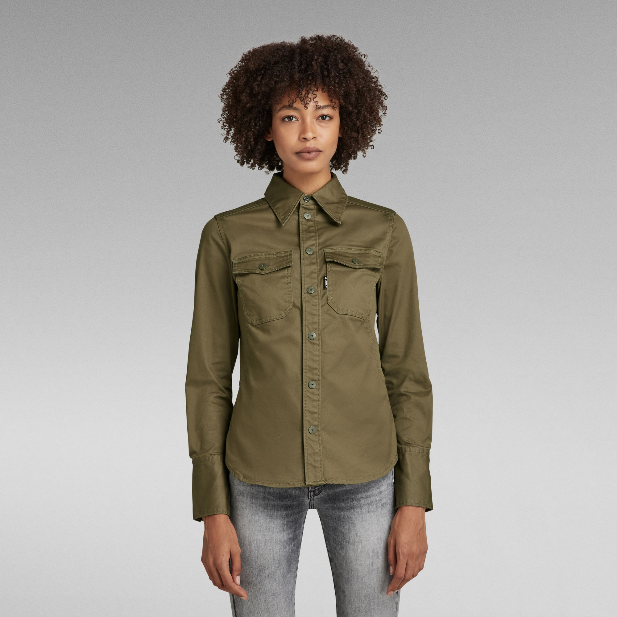 Kick Back Shirt | Green | G-Star RAW®