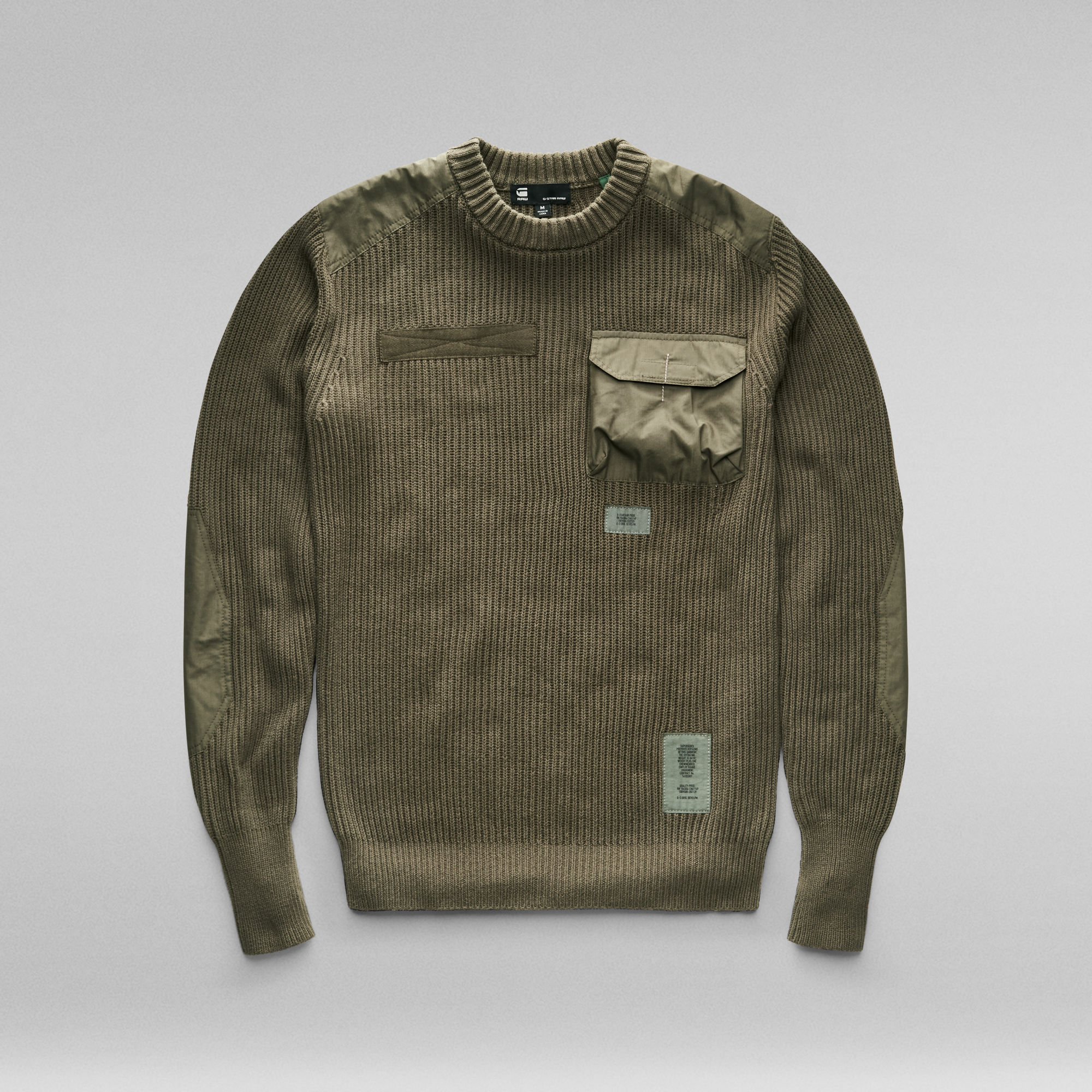 Army Knitted Sweater | Green | G-Star RAW®