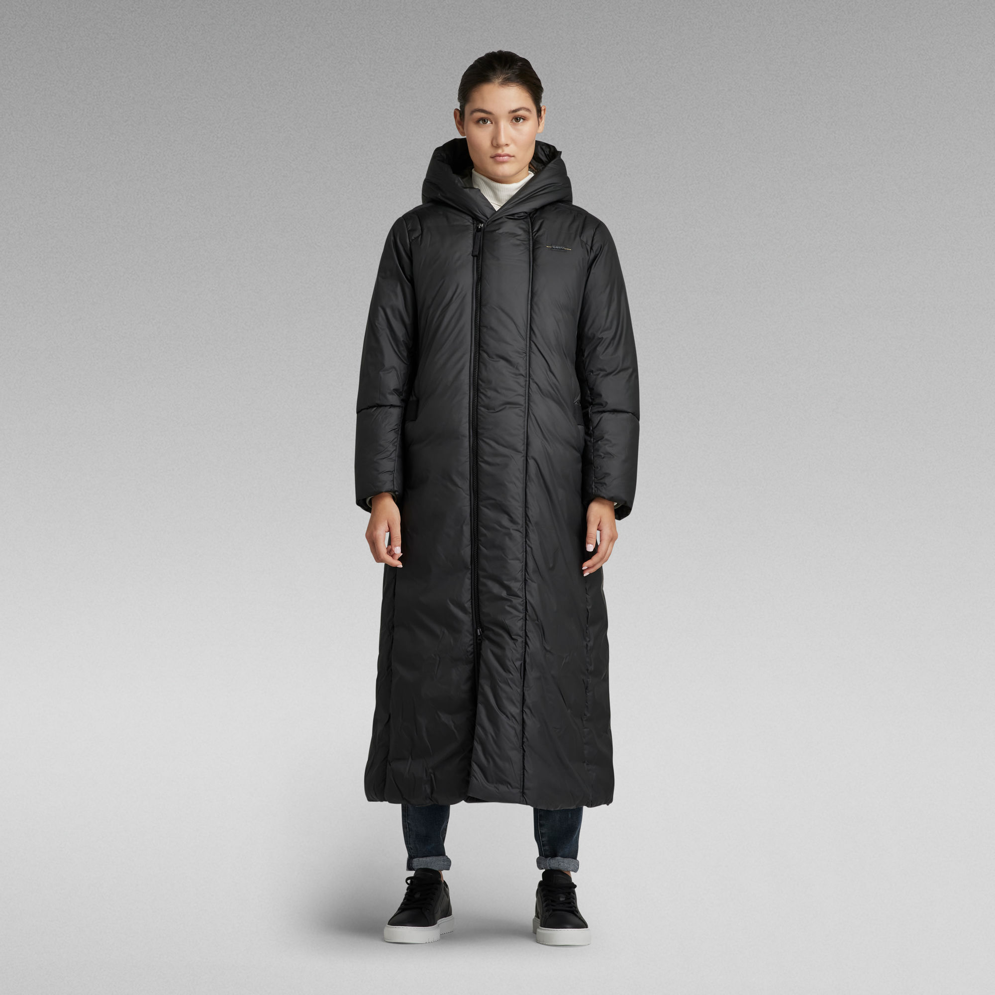G - Whistler Padded Extra Long Parka | Black | G-Star RAW®