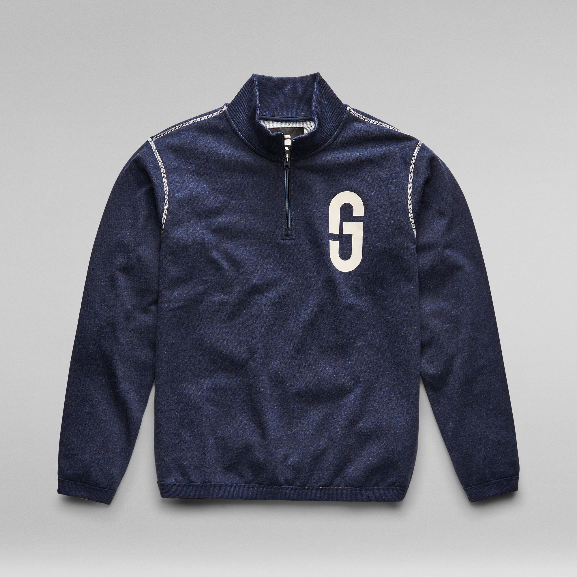 GS Logo Half Zip Sweater | Multi color | G-Star RAW®