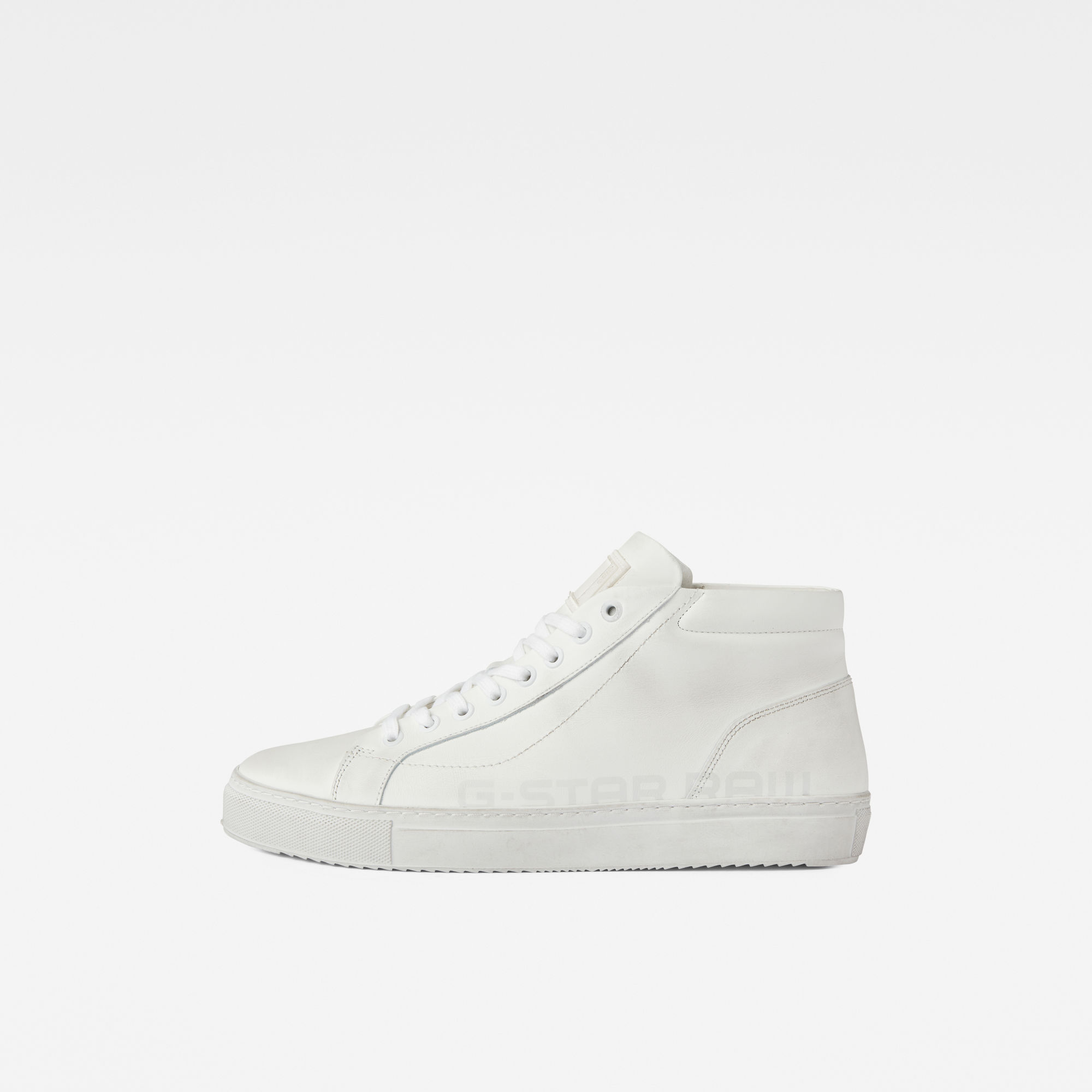 Loam Mid Basic Sneakers | White | G-Star RAW® US
