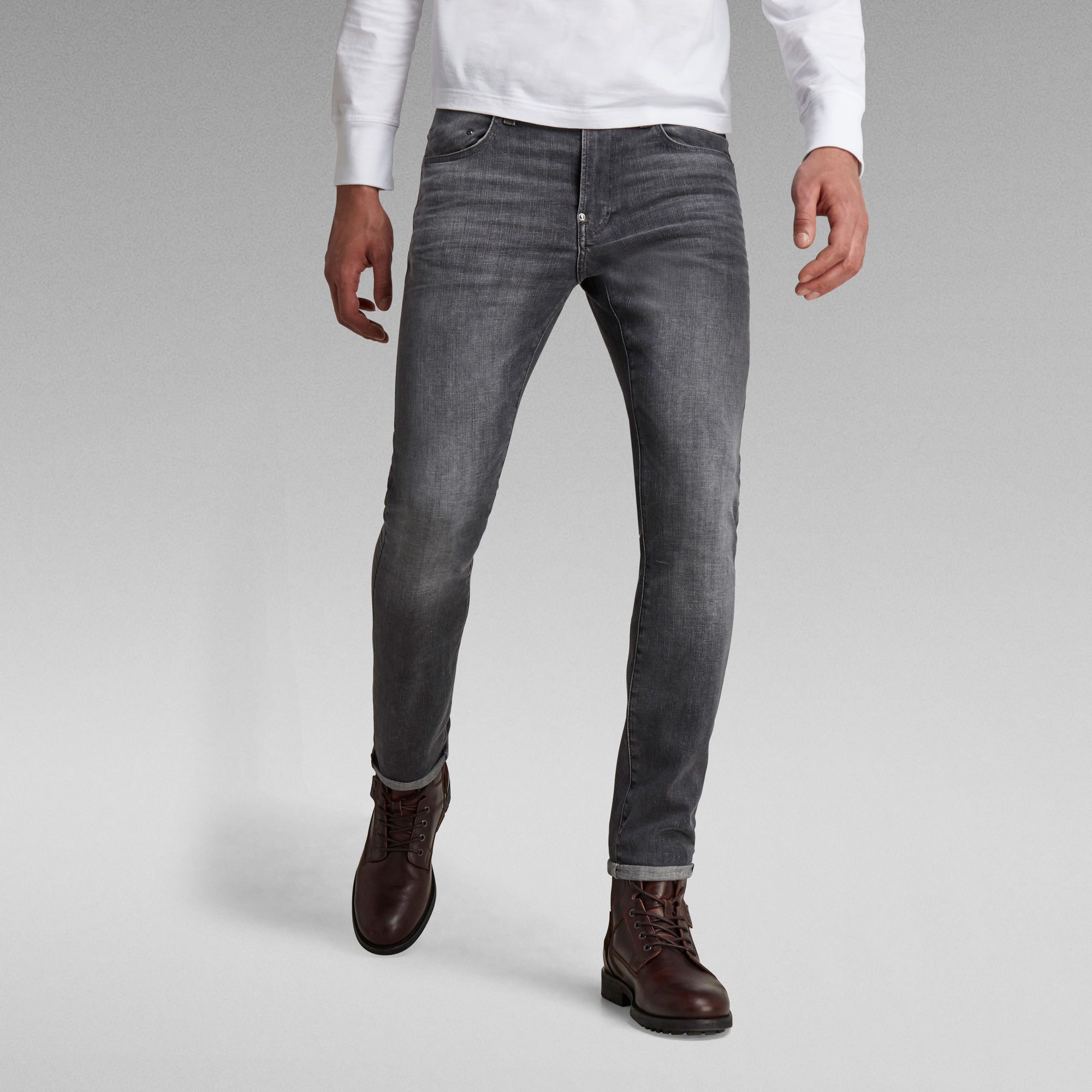 Revend FWD Skinny Jeans | Grey | G-Star RAW®