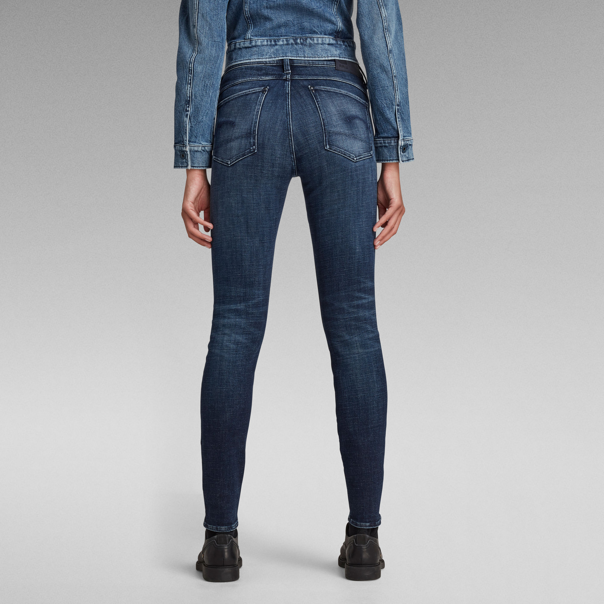 Lhana Skinny Jeans | Dark blue | G-Star RAW®