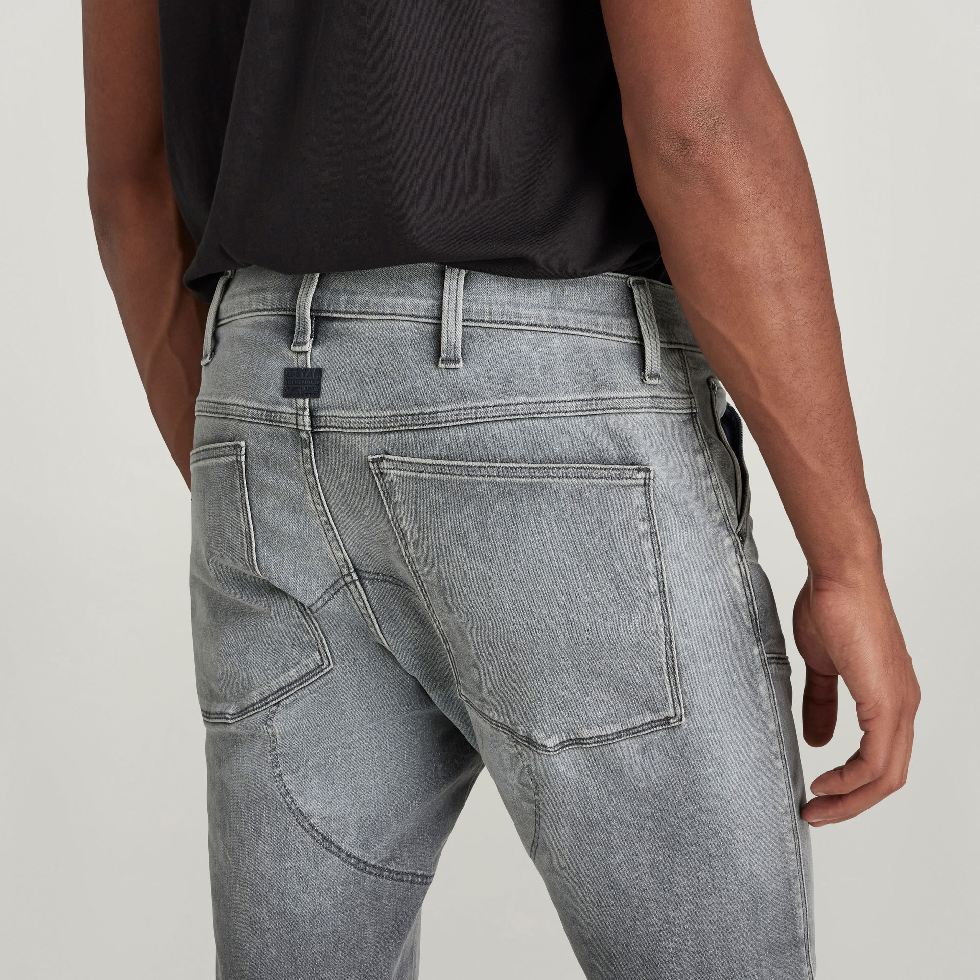 5620 3d Zip Knee Skinny Jeans Grey G Star Raw®