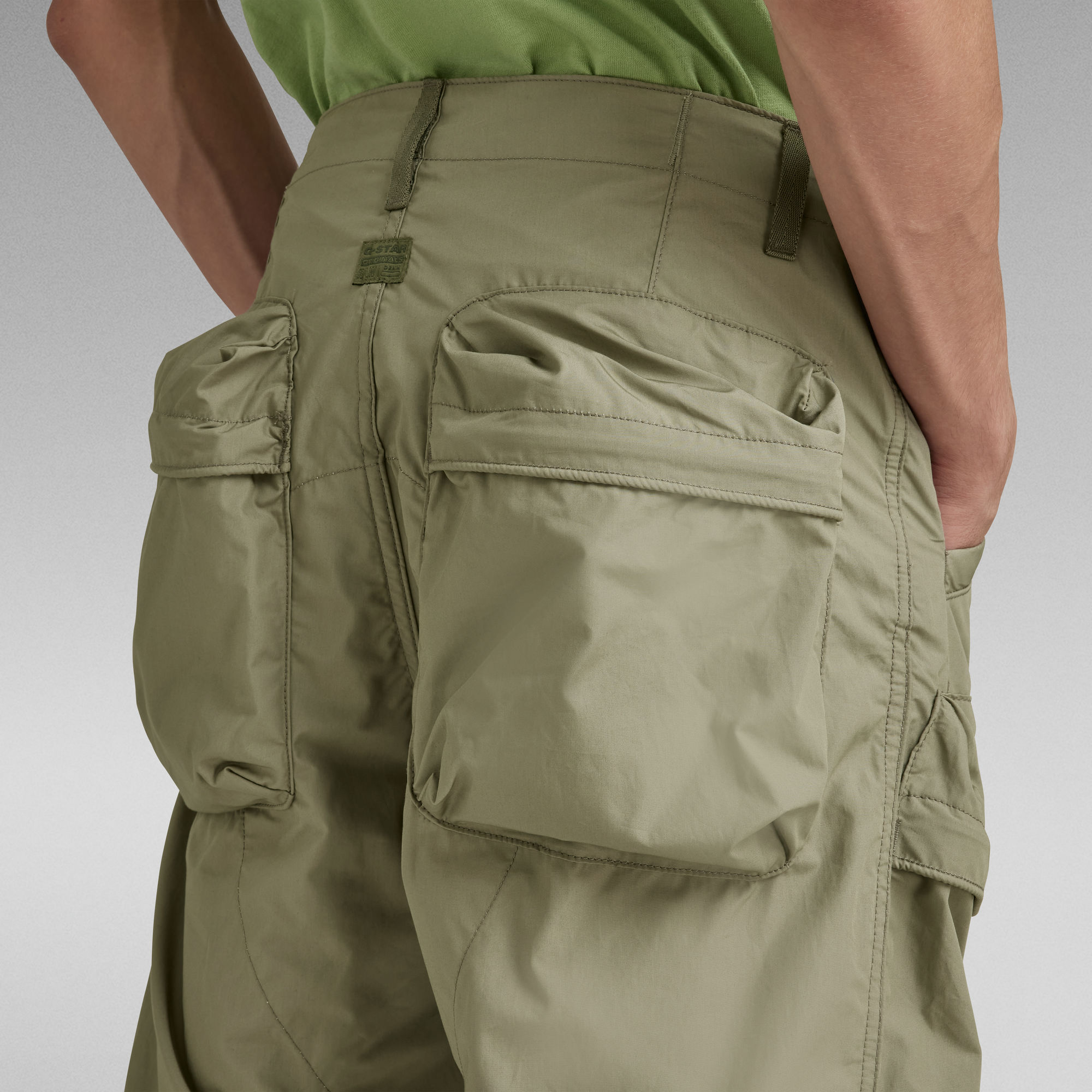 Relaxed Tapered Cargo Pants | Green | G-Star RAW®