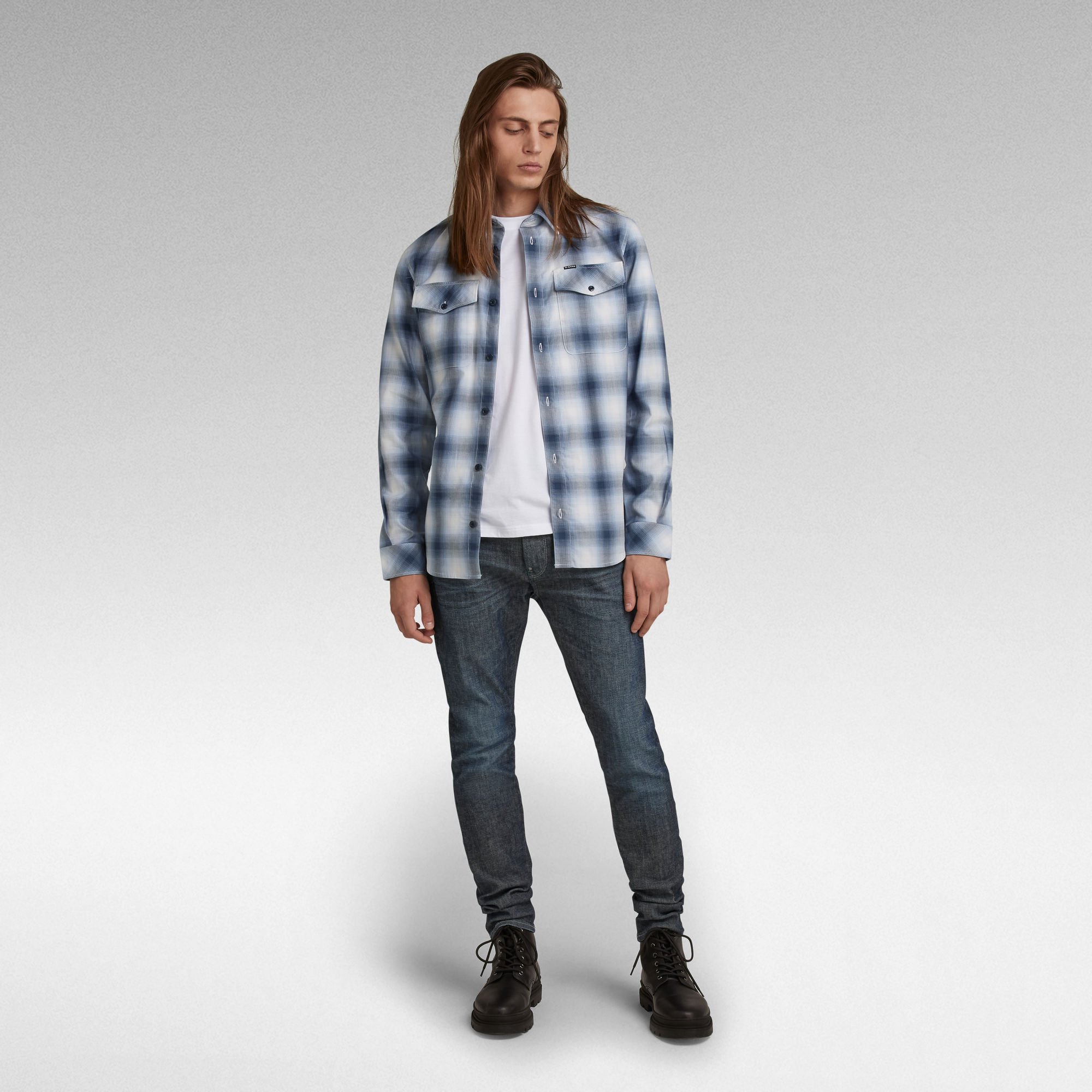 Marine Slim Shirt | Multi color | G-Star RAW®