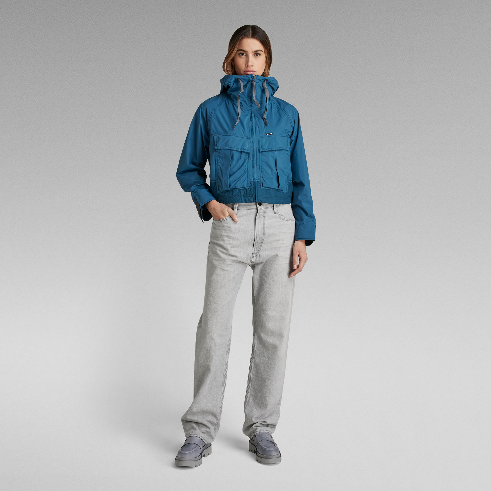 Sporty Windbreaker | Mittelblau | G-Star RAW®