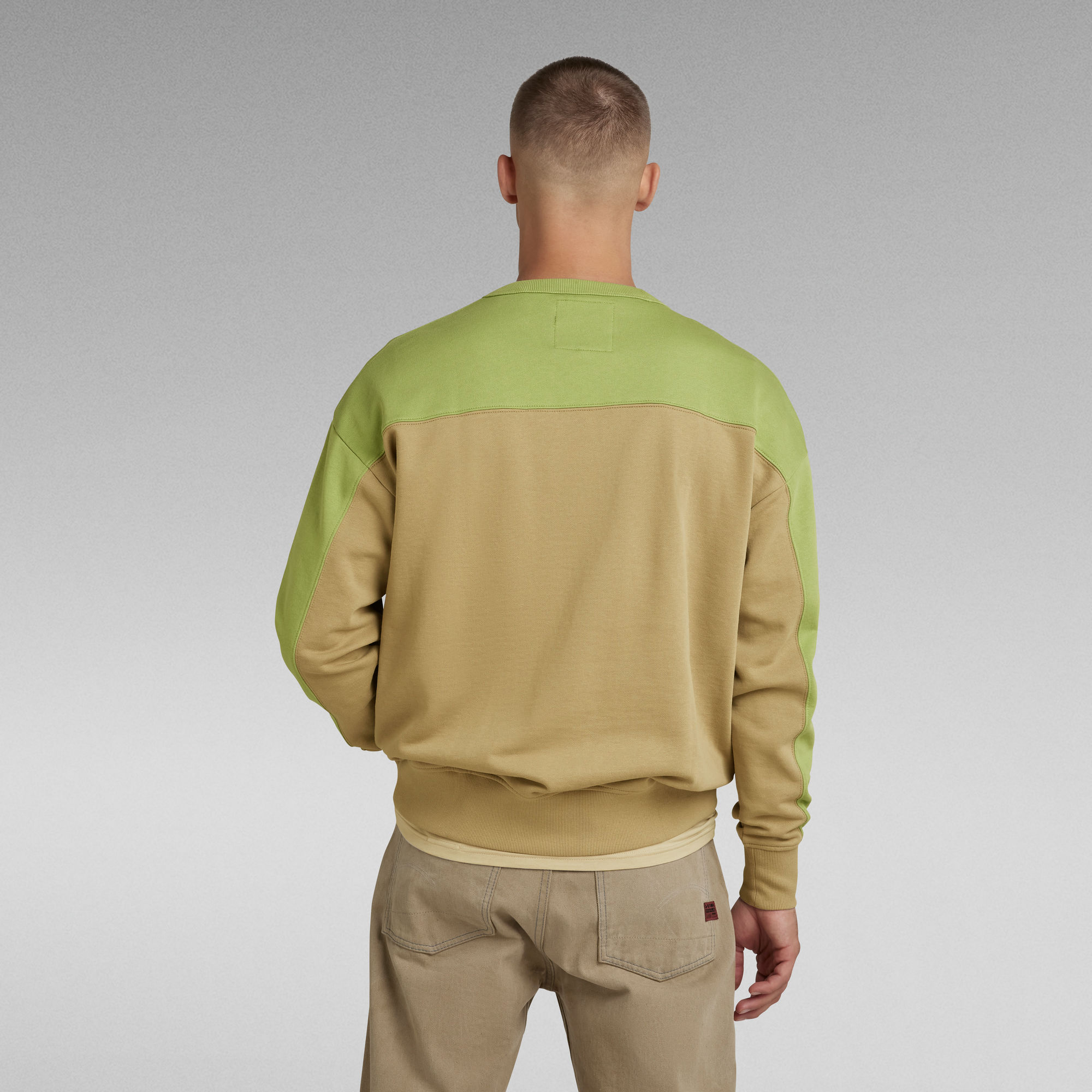 Color Block Oversized Sweatshirt | Mehrfarbig | G-Star RAW®