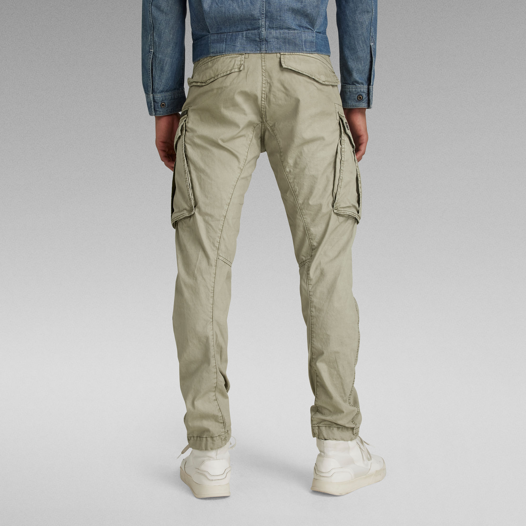 Rovic Zip 3D Regular Tapered Pants | グリーン | G-Star RAW®