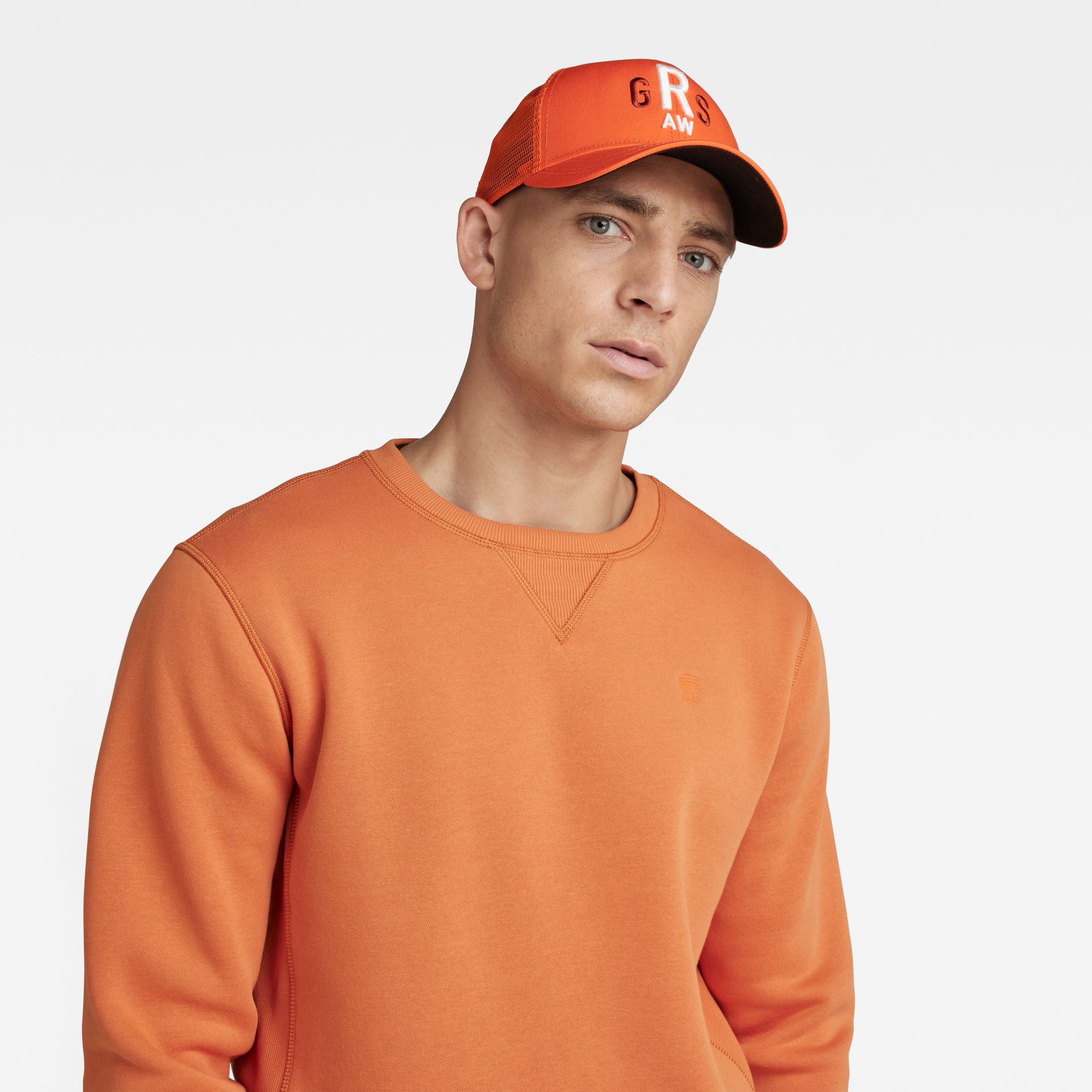 Embro Artwork Baseball Trucker Cap | Red | G-Star RAW®