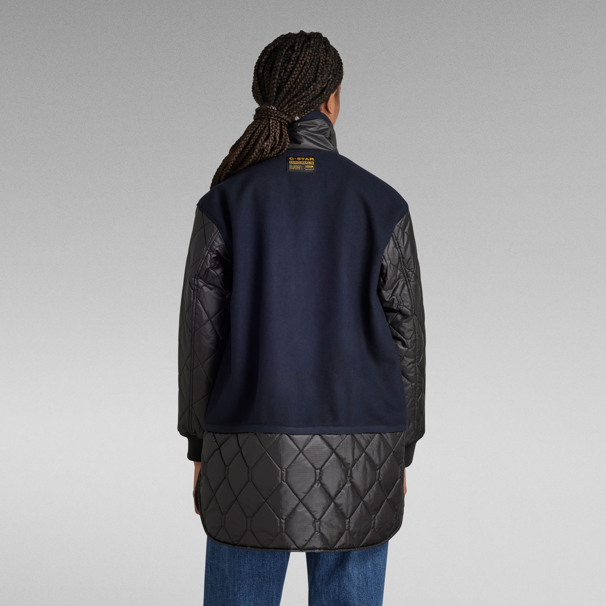 Long Wool Quilted Liner | Women | Multi color | G-Star RAW®