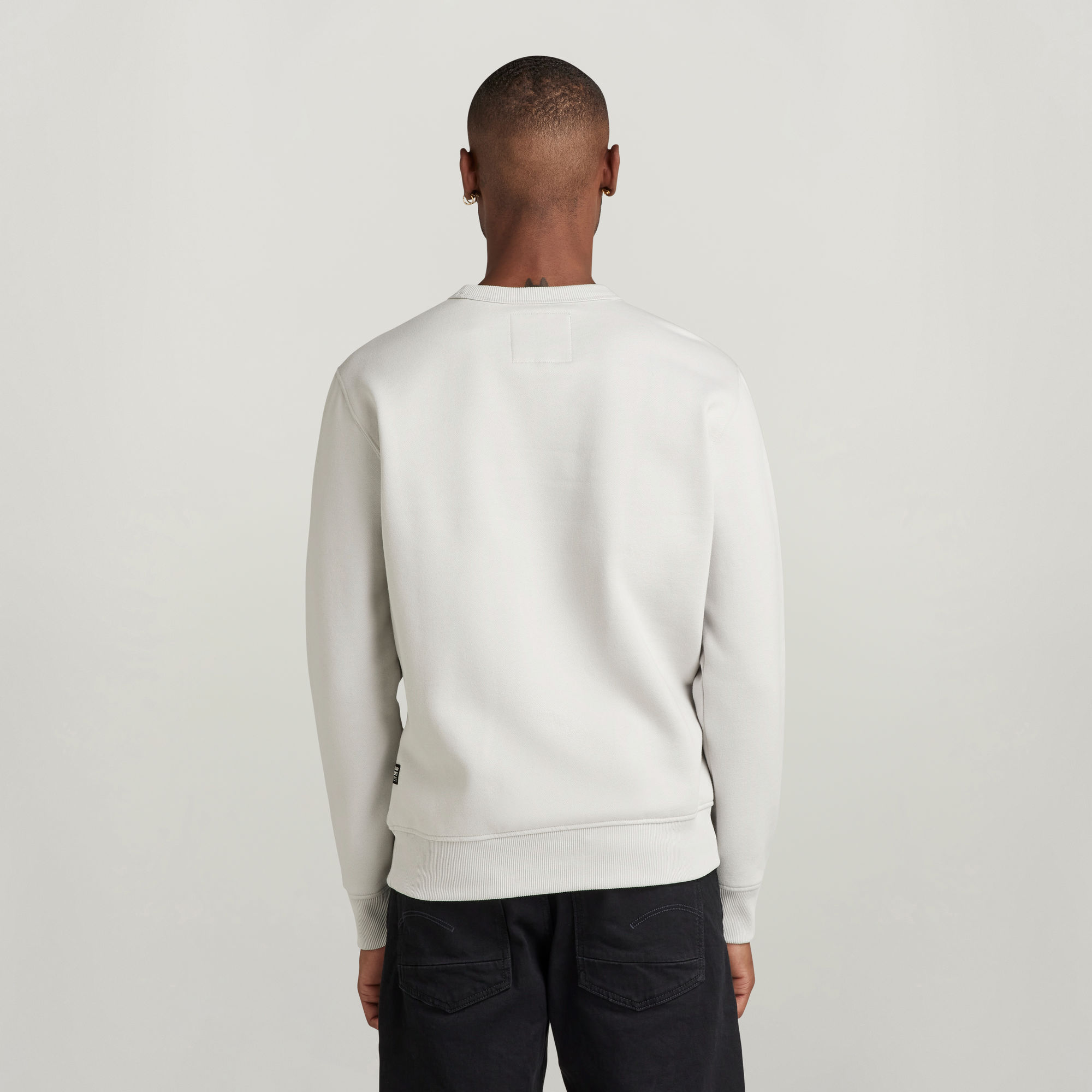 Raw Dot Box Graphic Sweater | Grey | G-Star RAW®