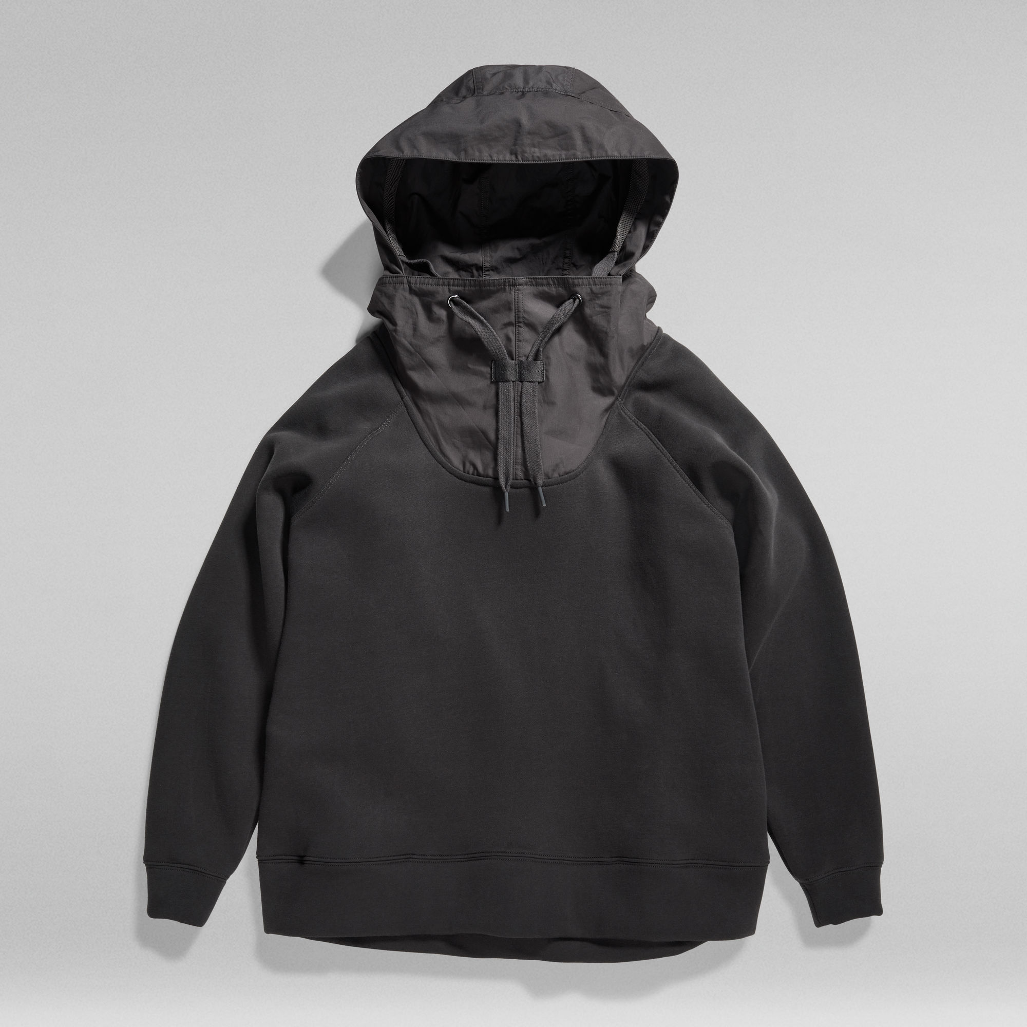 Mix Graphic Loose Hooded Sweater | Grey | G-Star RAW®