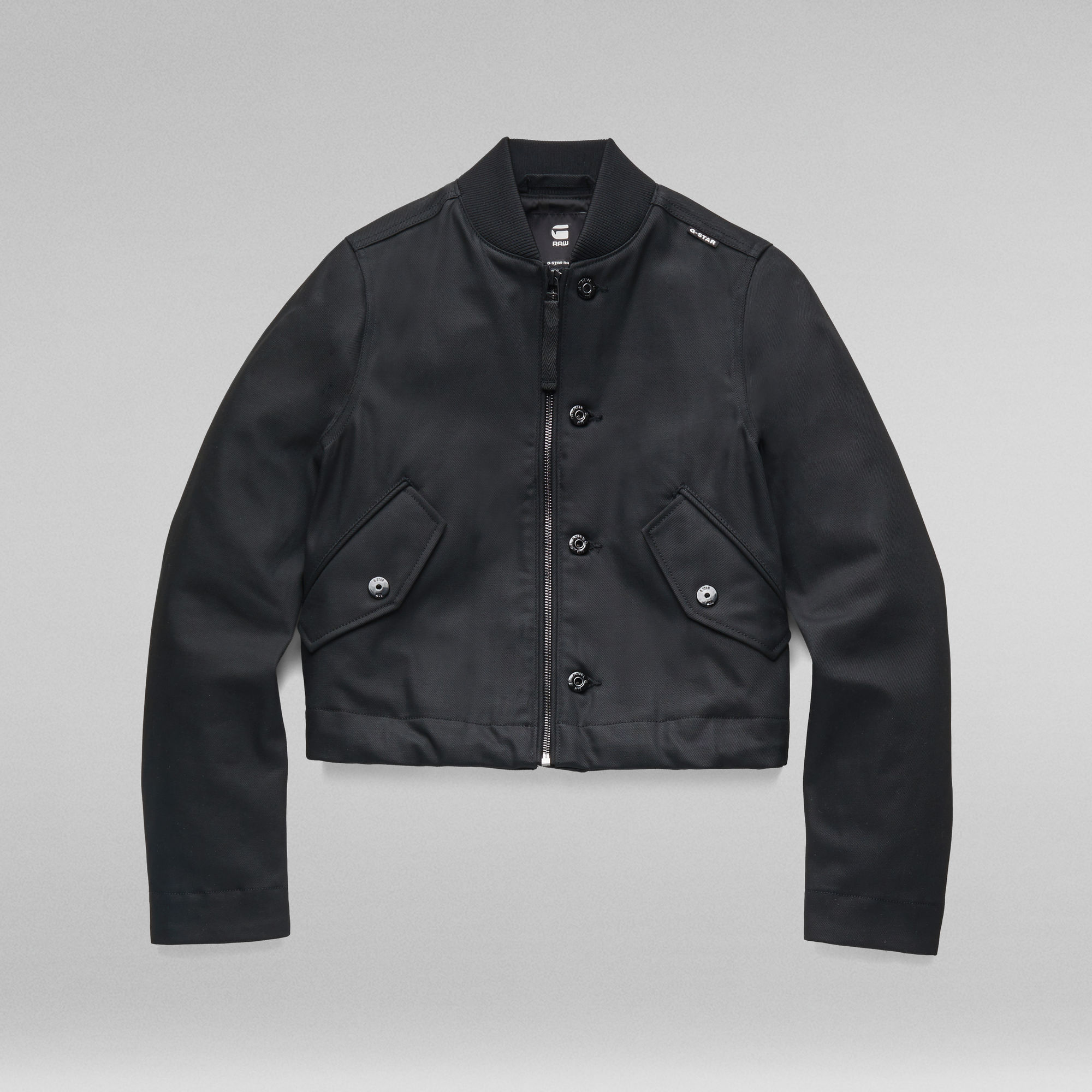 Drawstring Bomber Jacket | Women | Black | G-Star RAW®