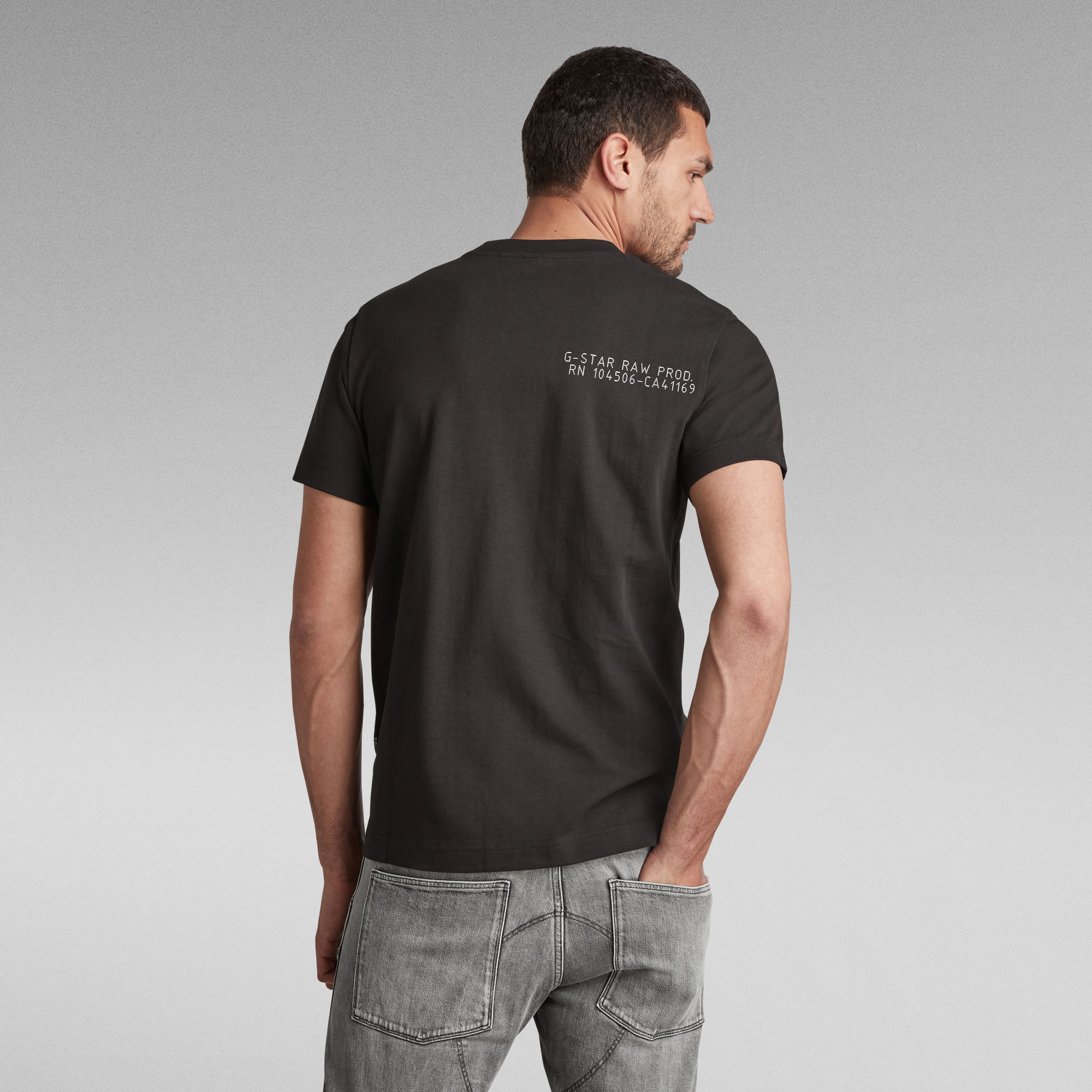 Text T-Shirt | Men | Black | G-Star RAW®