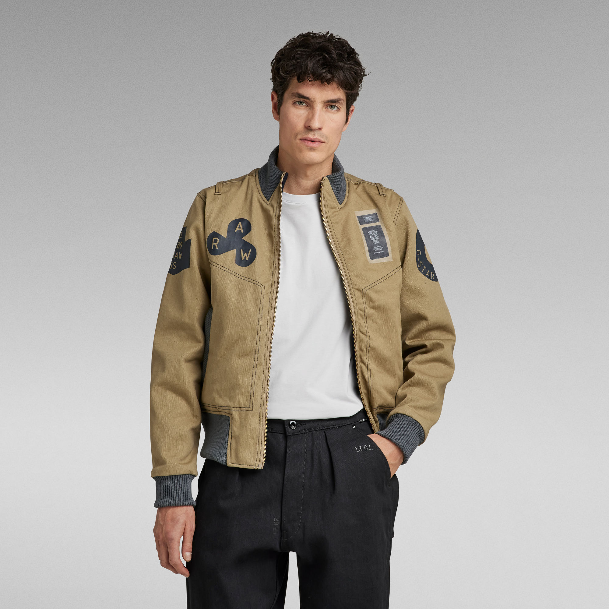 E Selvedge Bomber Jacket | Green | G-Star RAW®