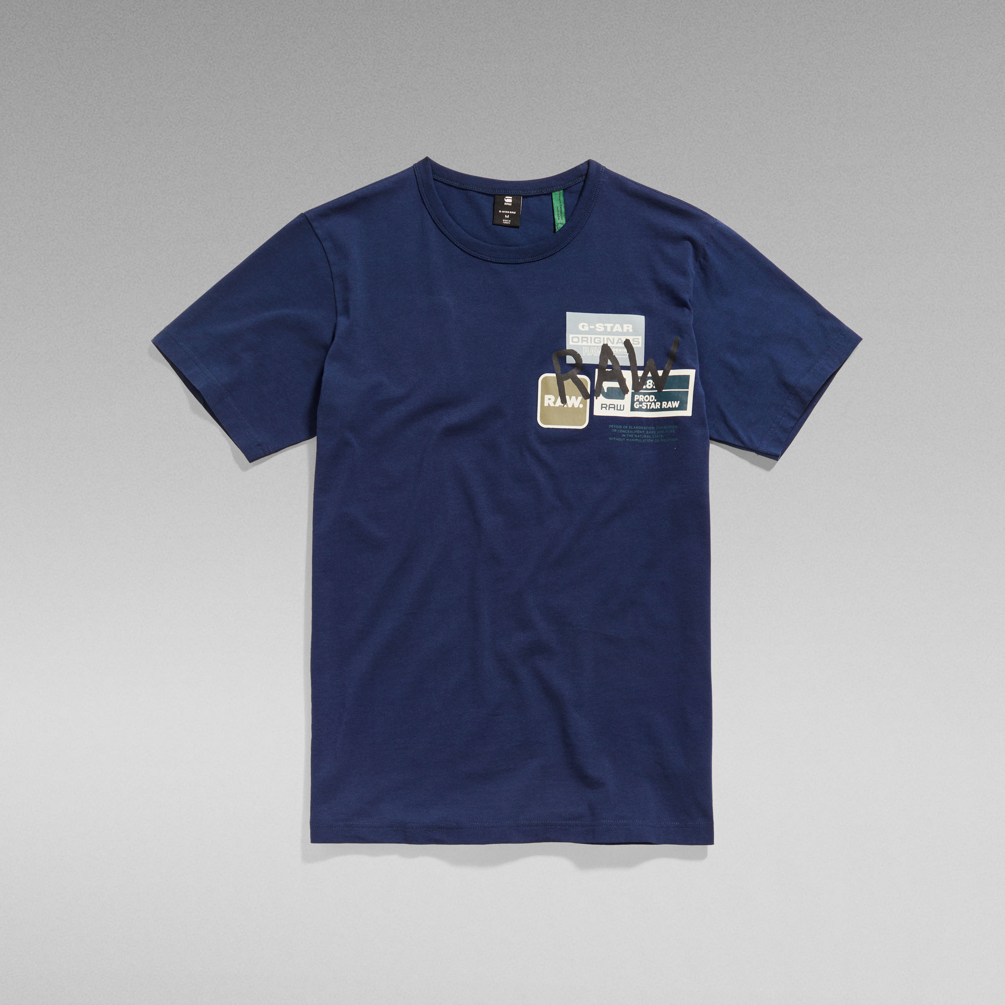 Multi Graphic T-Shirt | Men | Dark blue | G-Star RAW®