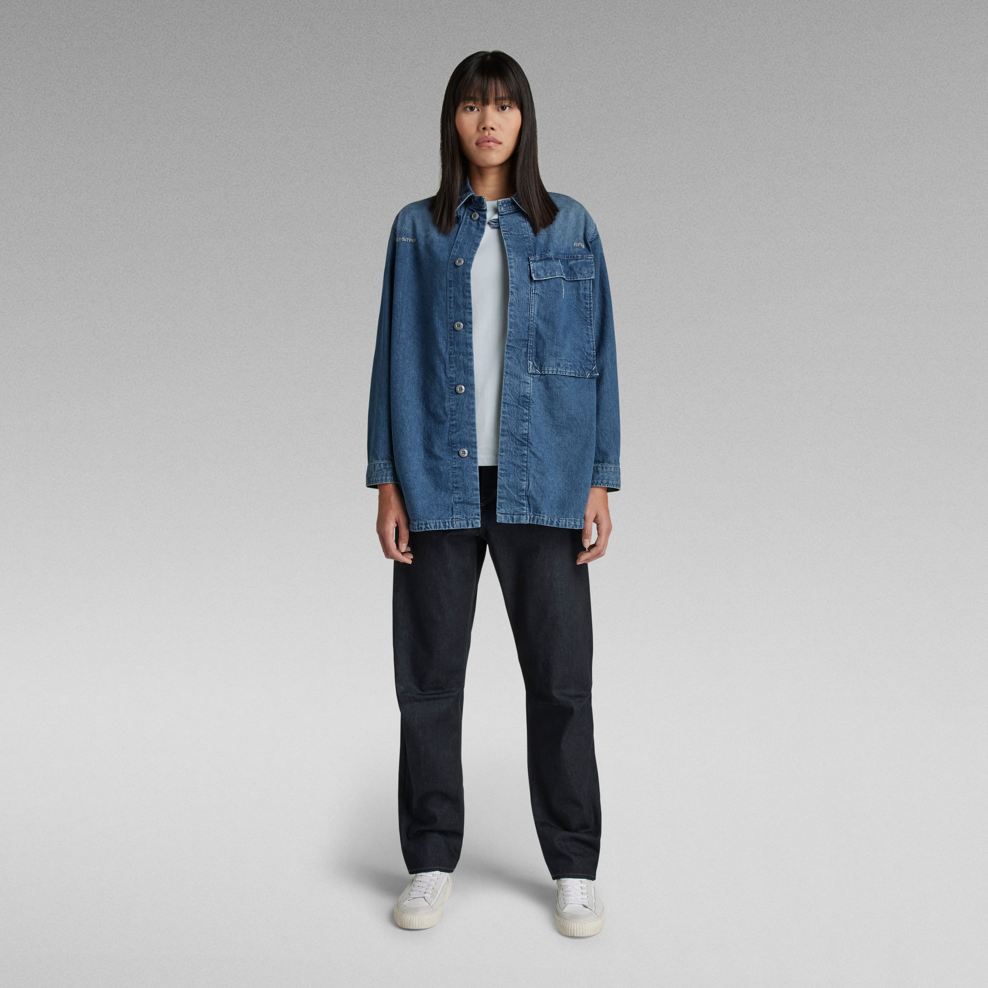 Top Mysid Optic Slim C | Azul claro | G-Star RAW®