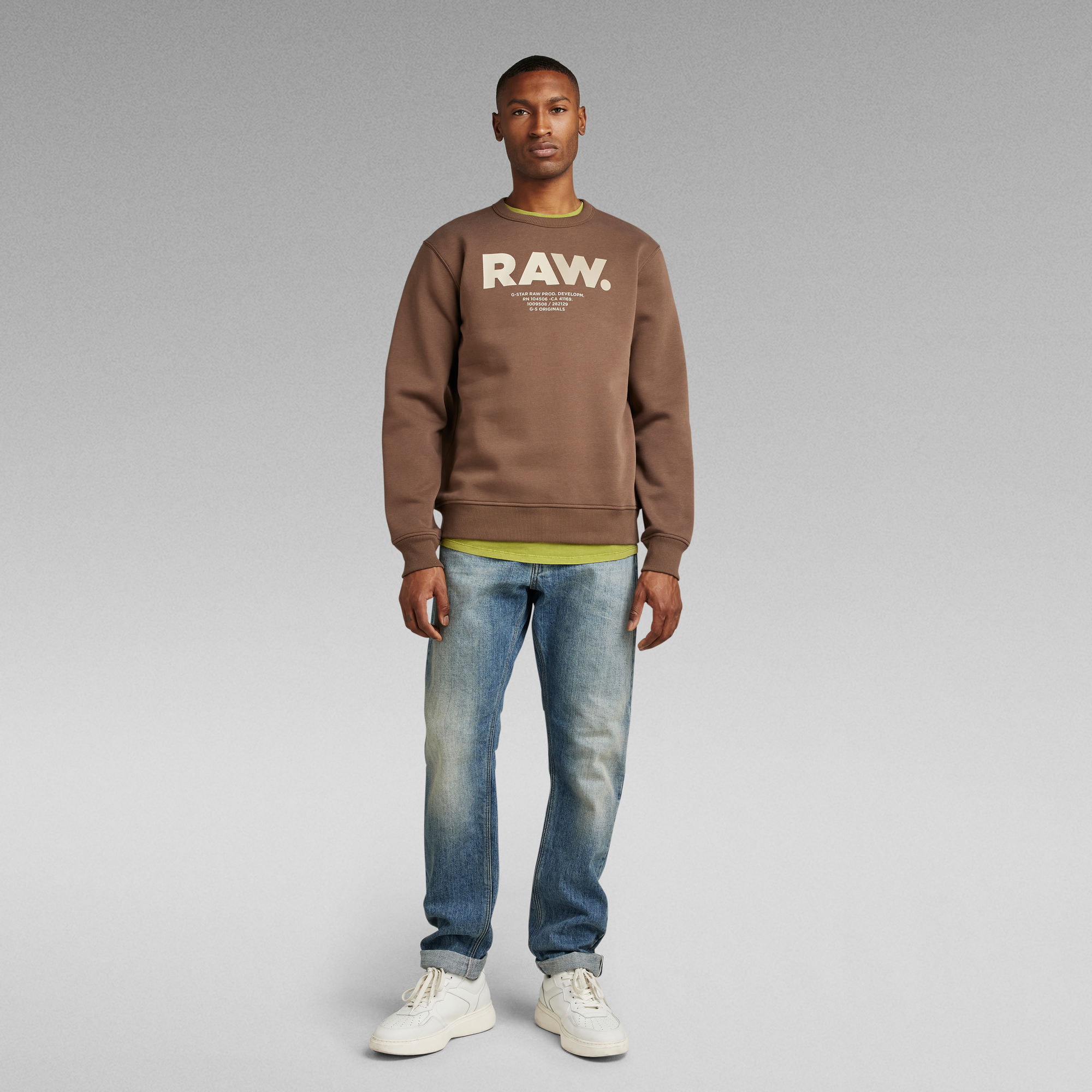 Multi Colored RAW. Sweater | Brown | G-Star RAW®