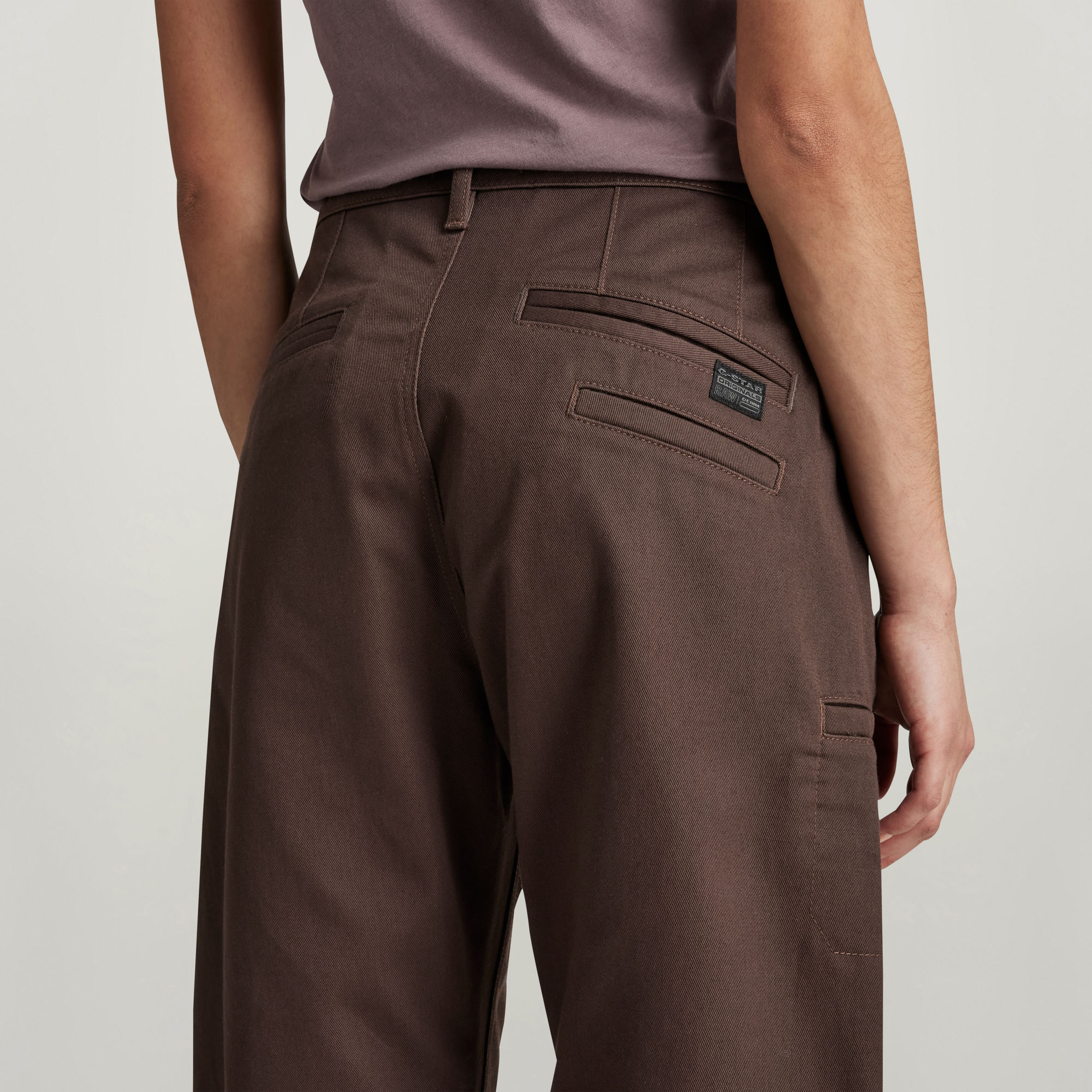 Boyfriend Tapered Chino | Women | Brown | G-Star RAW®