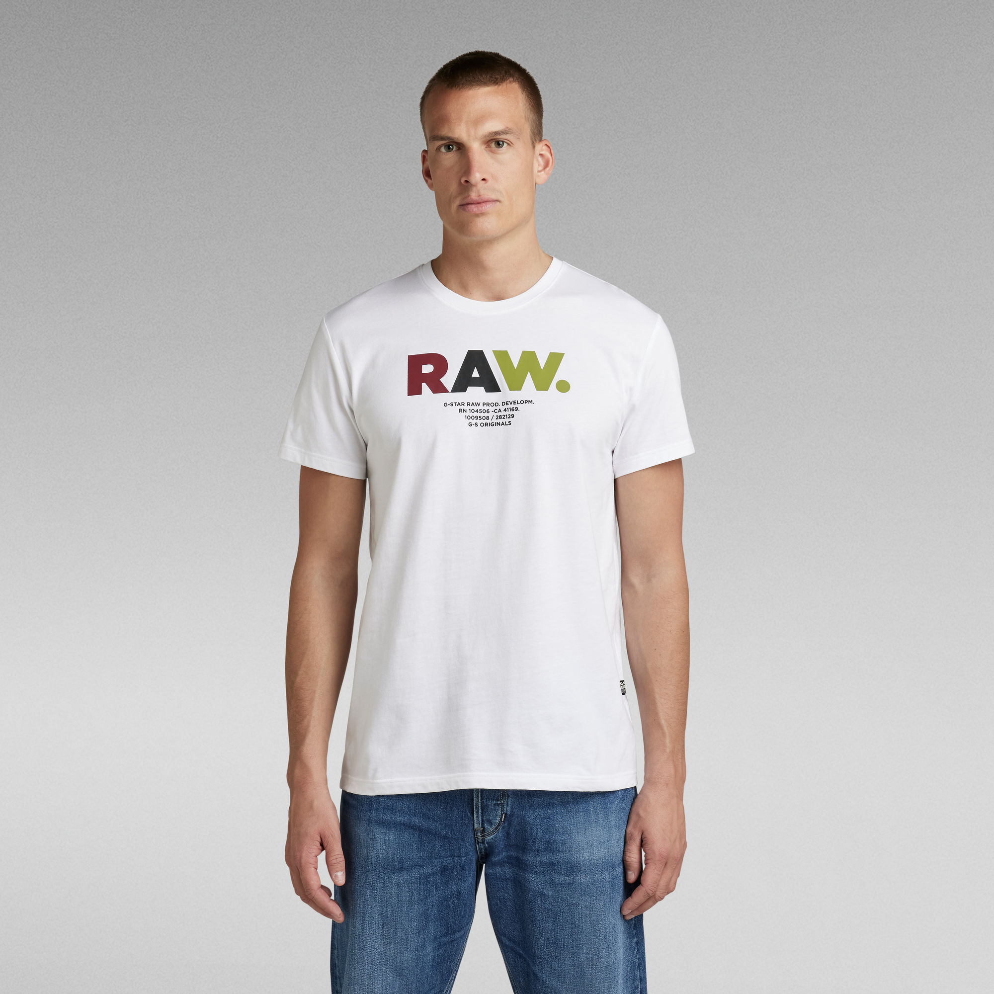 Multi Colored RAW. T-Shirt | White | G-Star RAW®