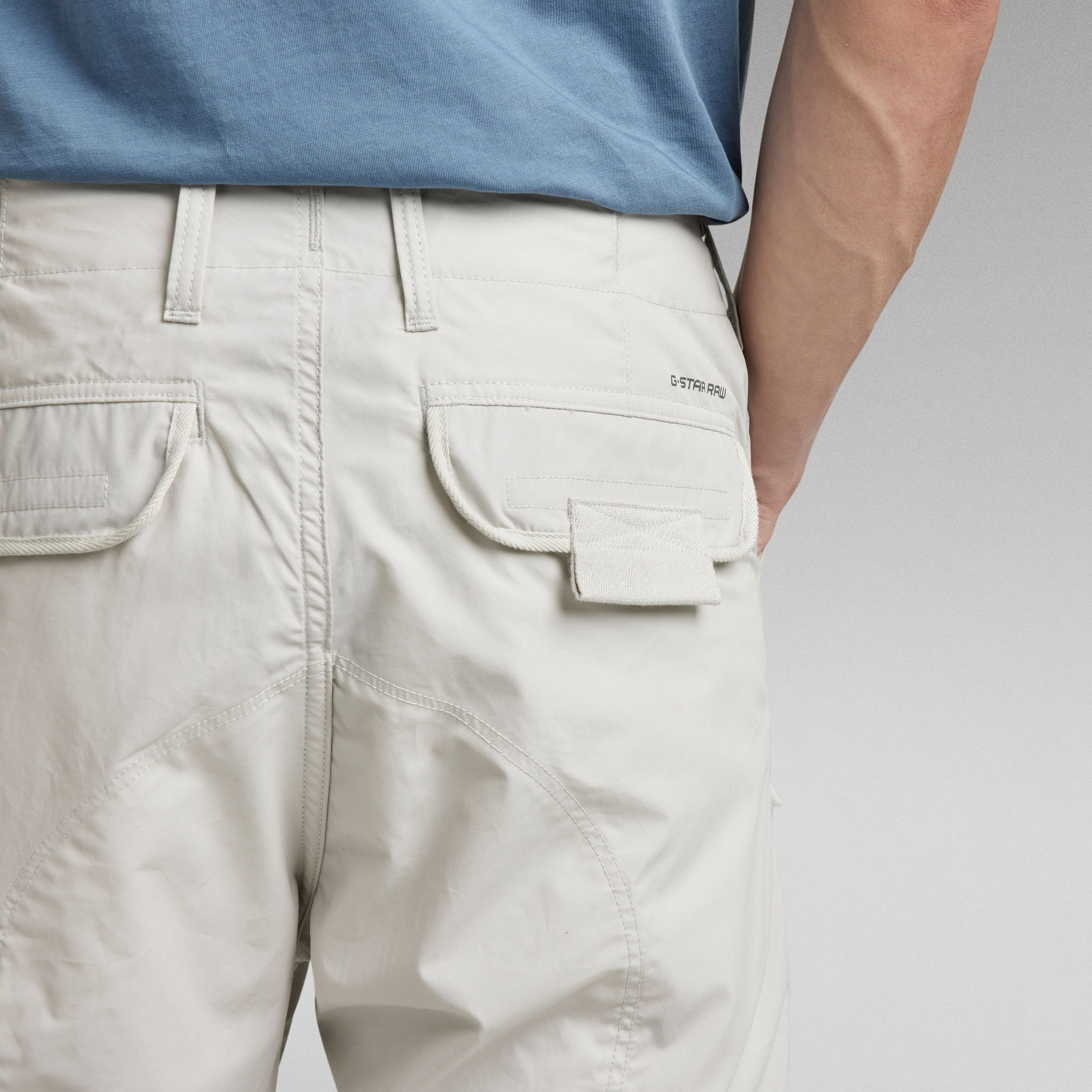 3D Regular Tapered Cargo Pants | Grey | G-Star RAW®