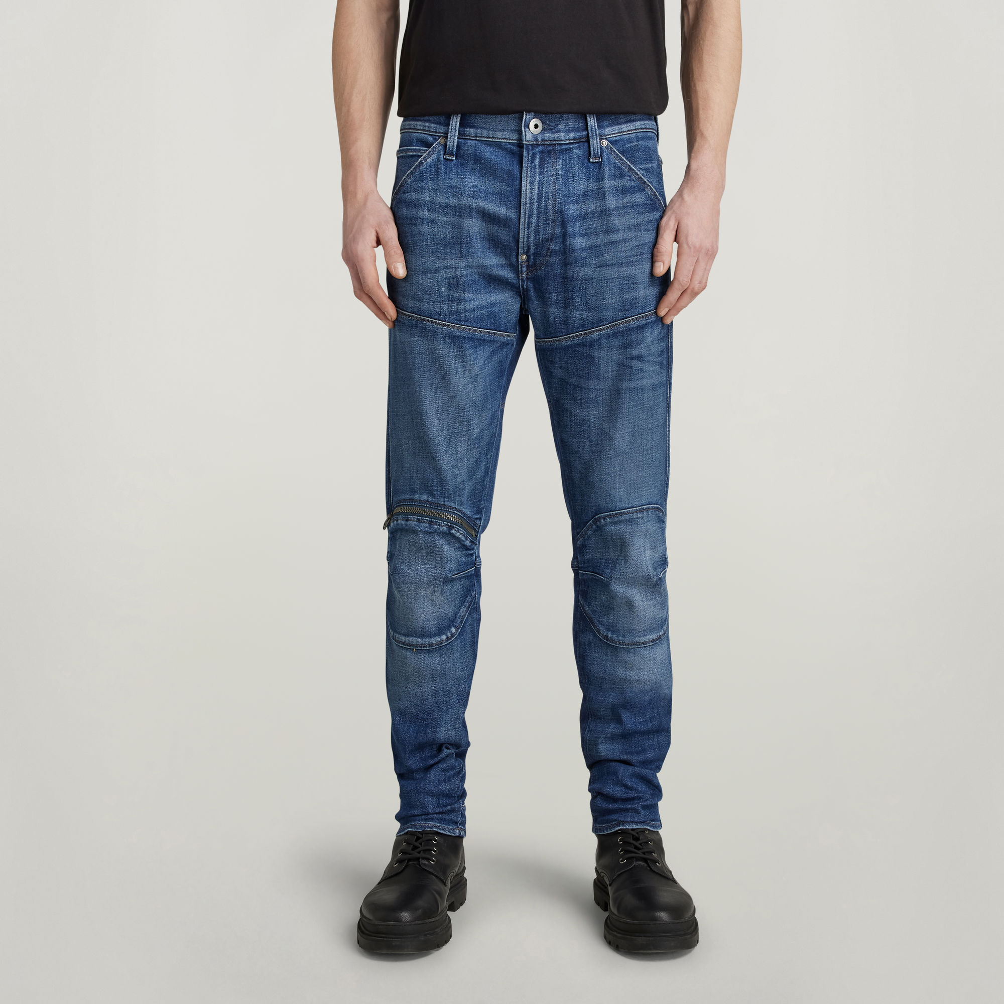 5620 3d Zip Knee Skinny Jeans Mittelblau G Star Raw®