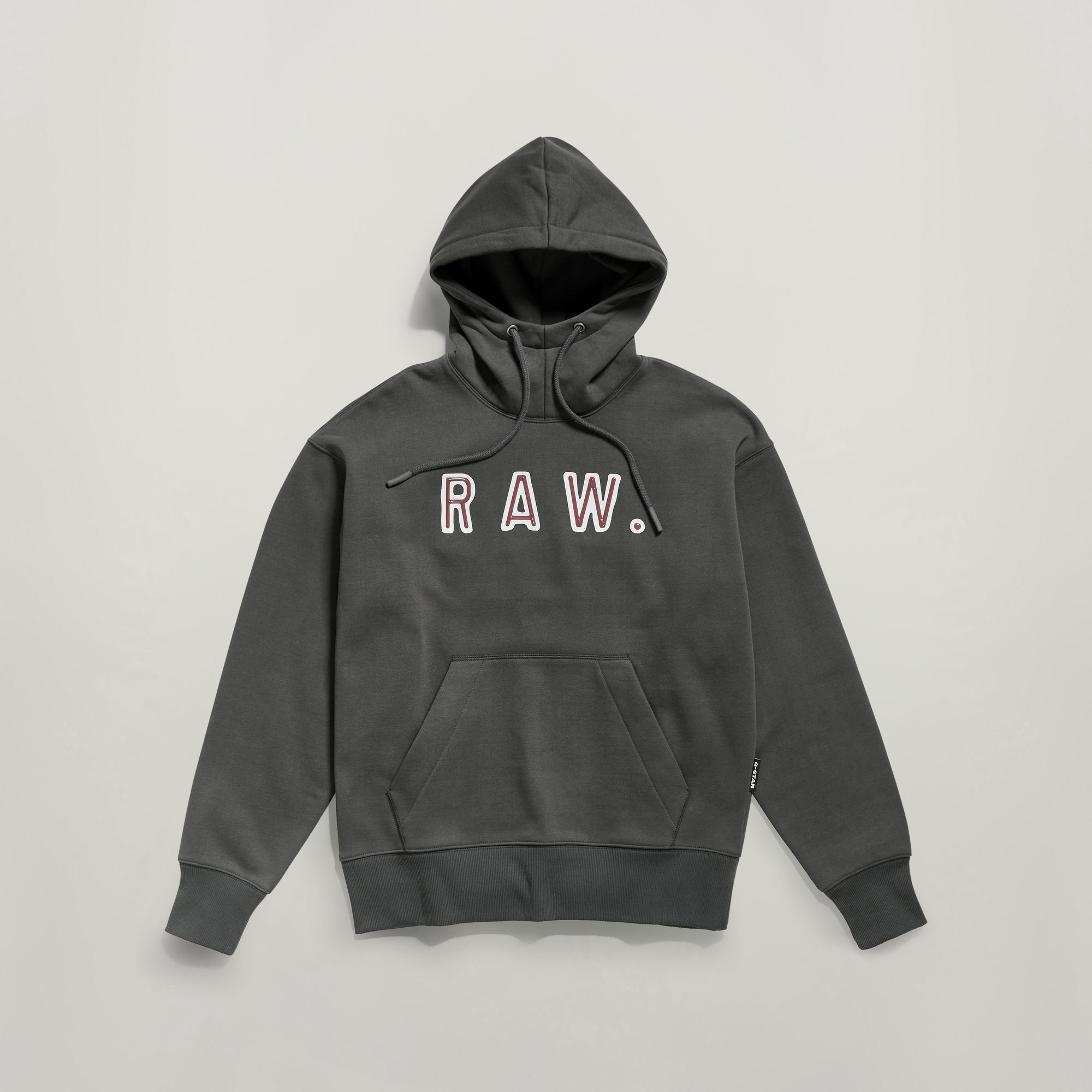Vulcanic RAW Loose Hooded Sweater | Grey | G-Star RAW®
