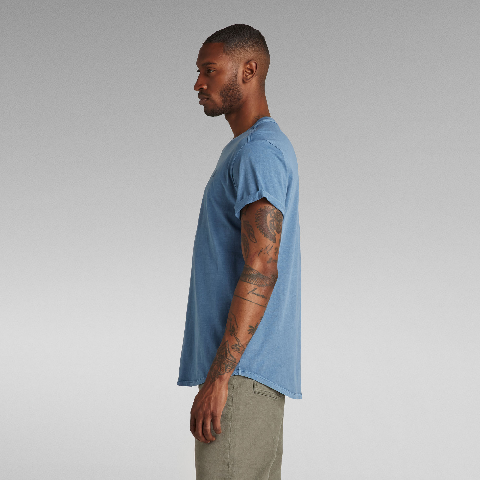 Lash T-Shirt | Medium blue | G-Star RAW®