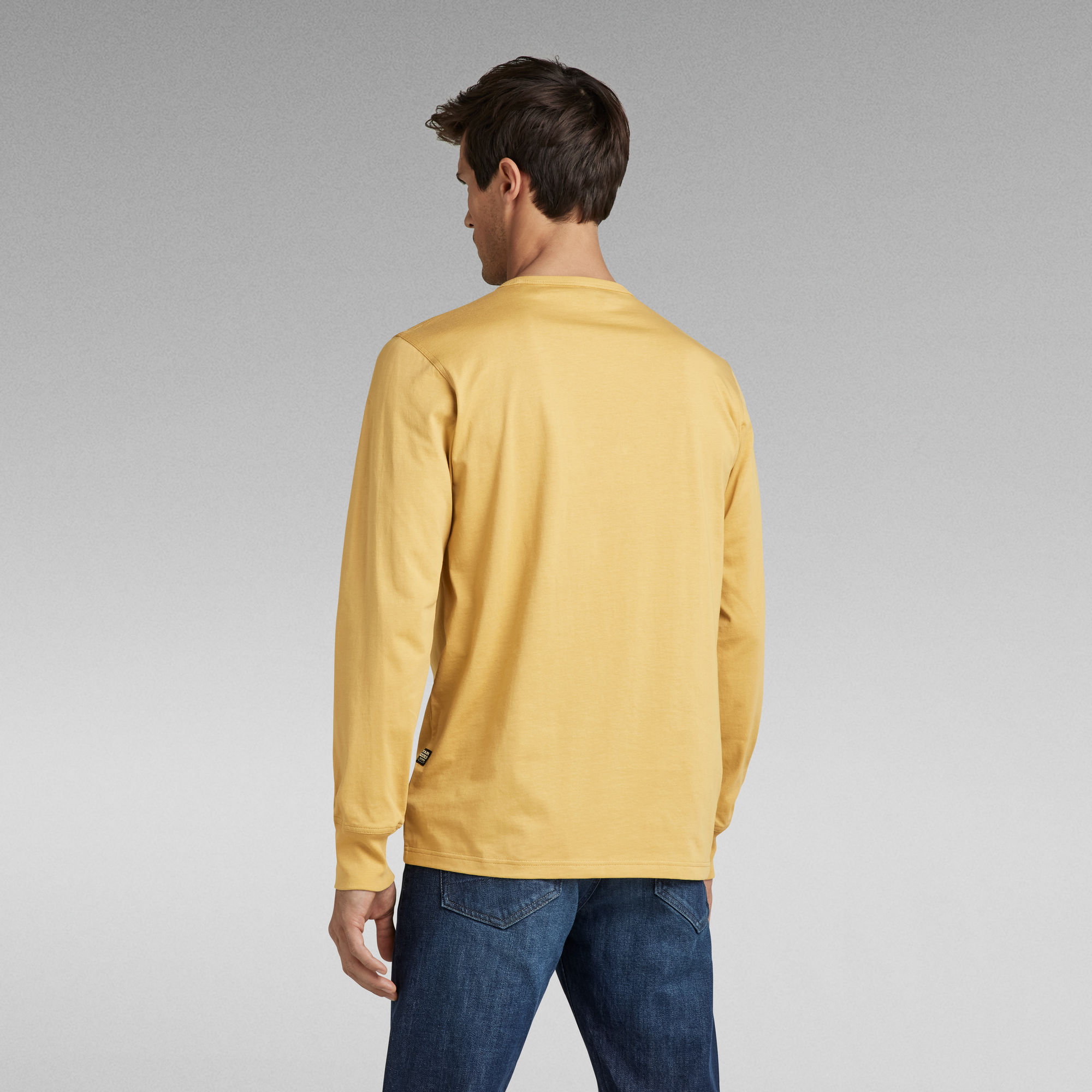 Base Round Neck T-Shirt | Beige | G-Star RAW®