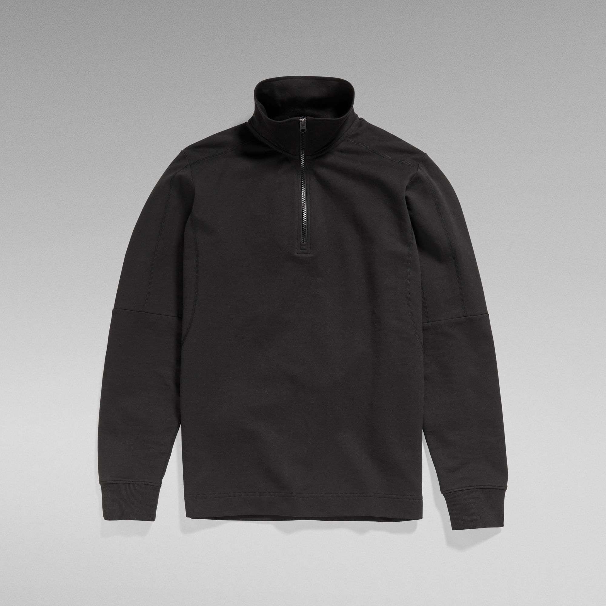 Sudadera Ligera Half Zip Moto | Negro | G-Star RAW®