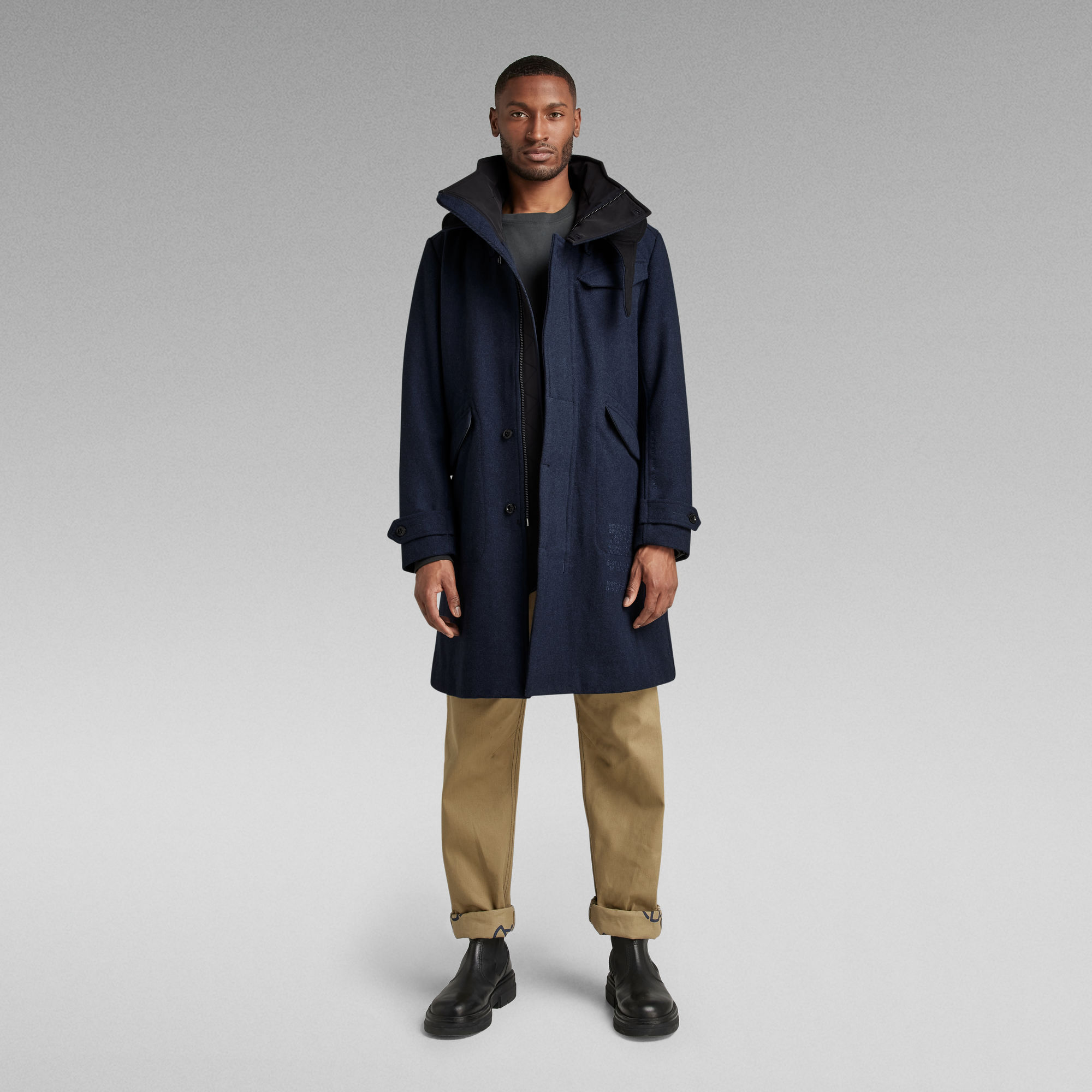 Long Wool Coat | Multi color | G-Star RAW®