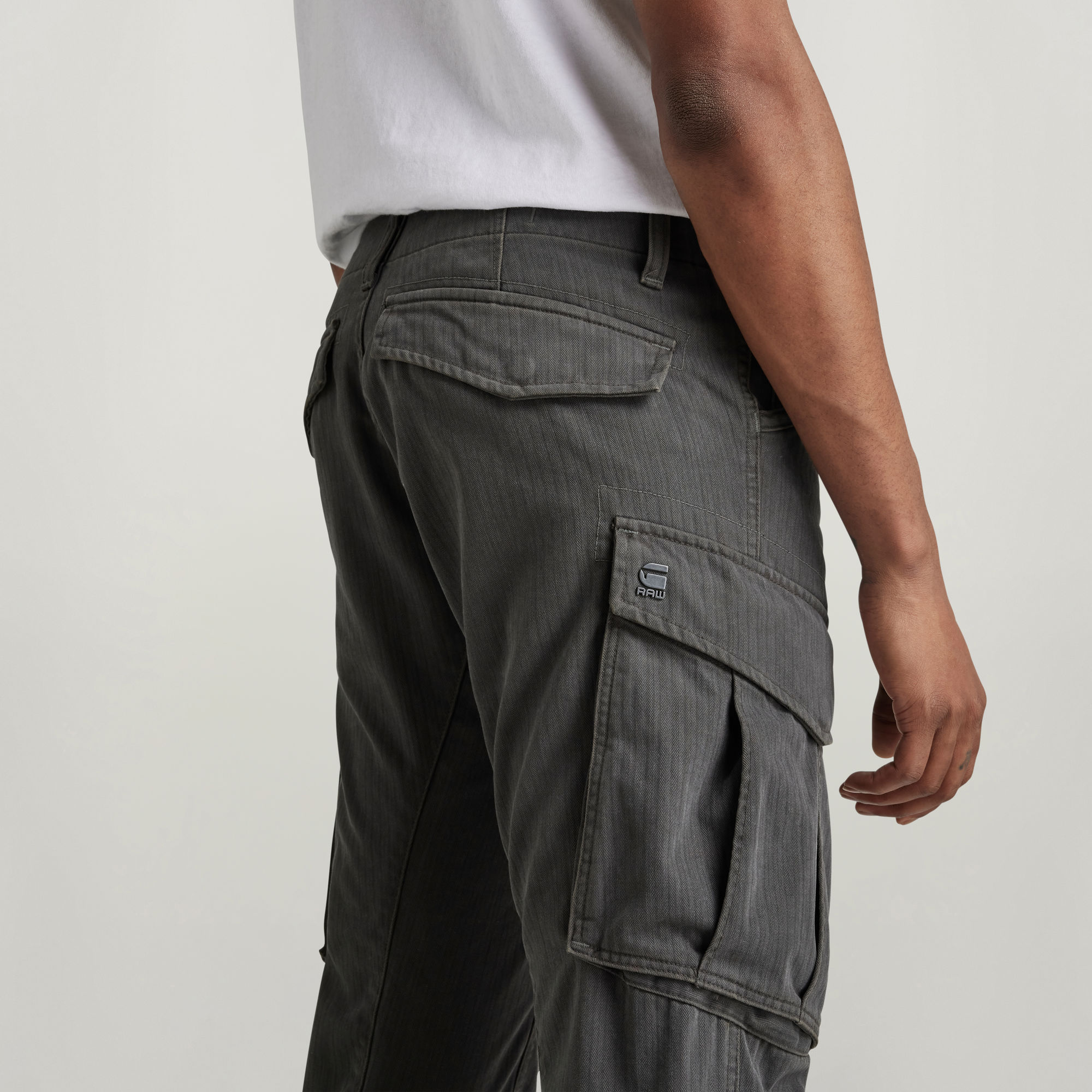 Rovic Zip 3D Regular Tapered Pants | Grau | G-Star RAW®