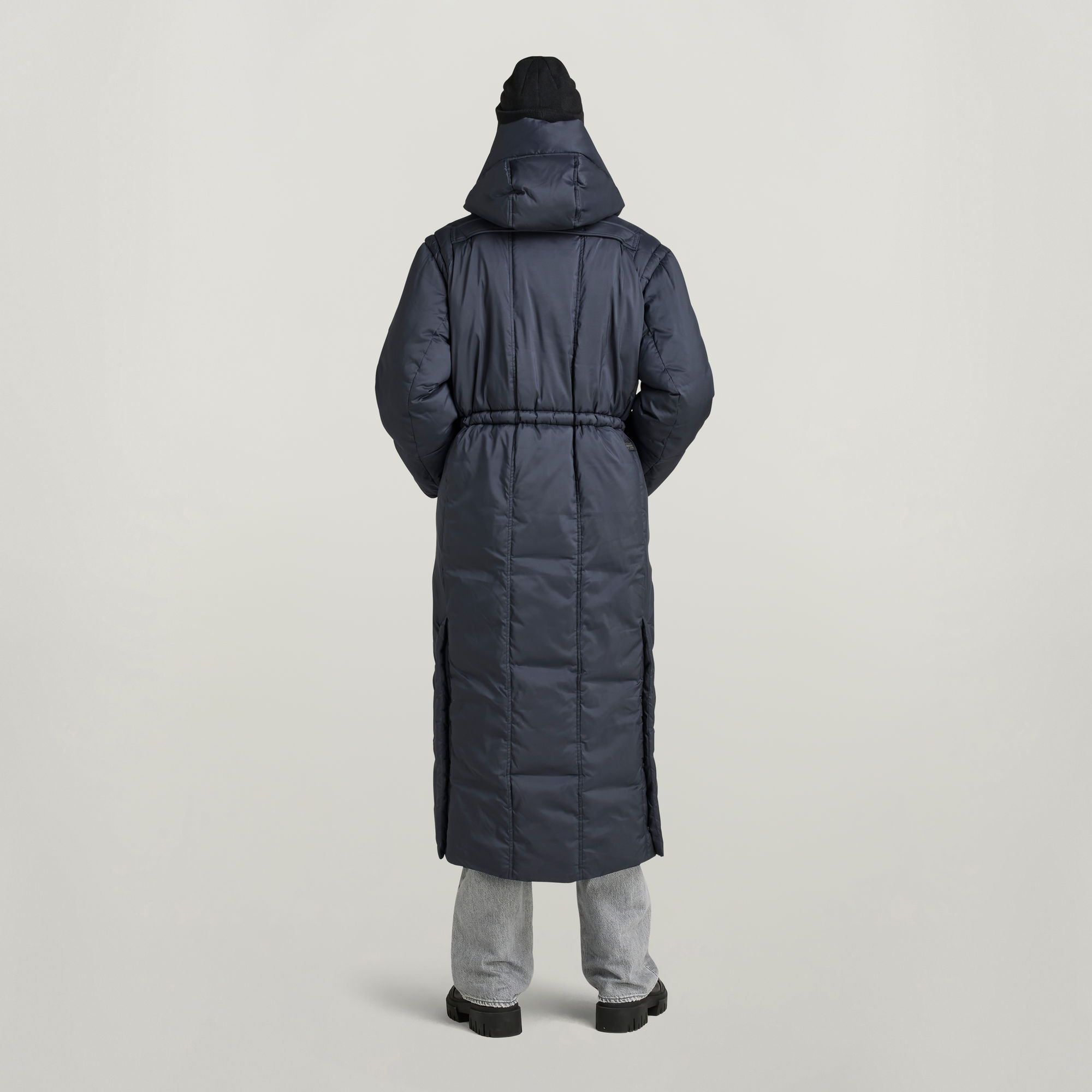 G - Whistler Padded Extra Long Parka | Dark blue | G-Star RAW®