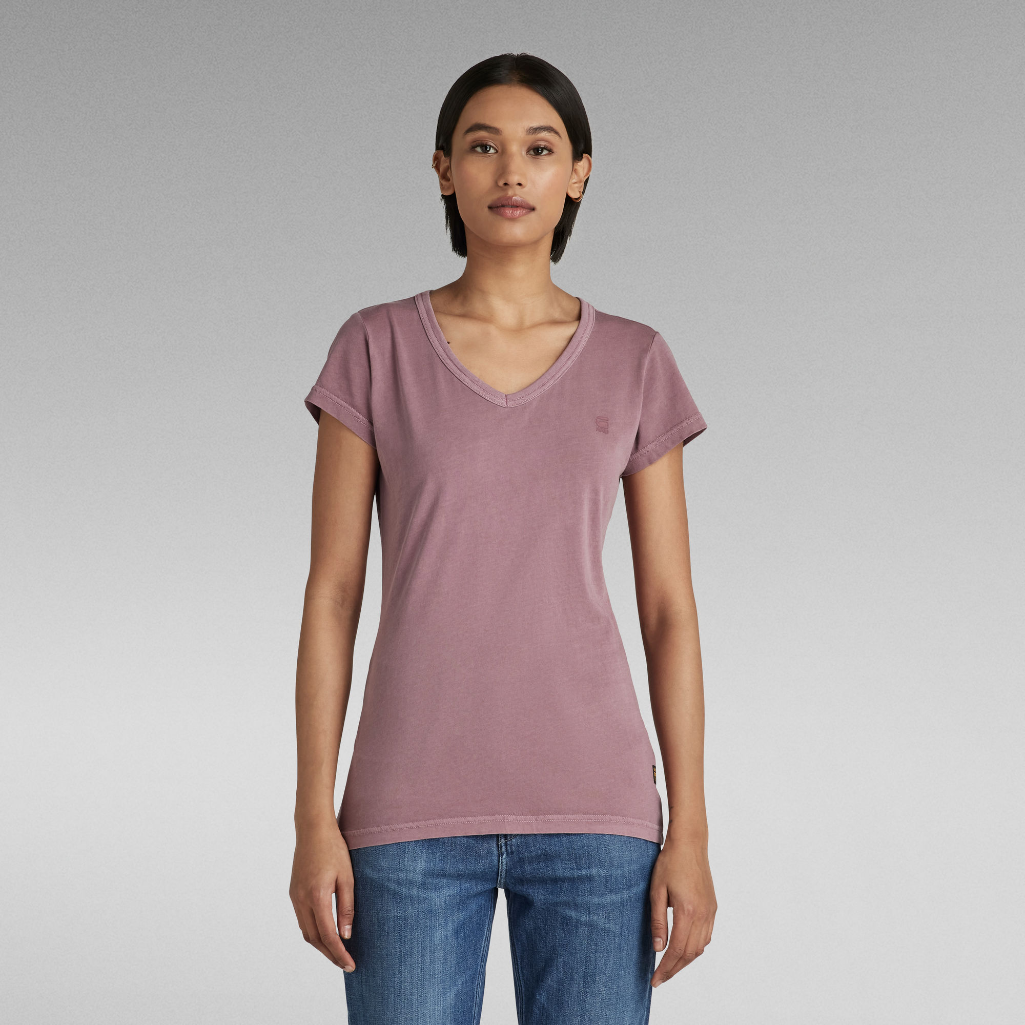Eyben Slim T-Shirt | Lila | G-Star RAW®