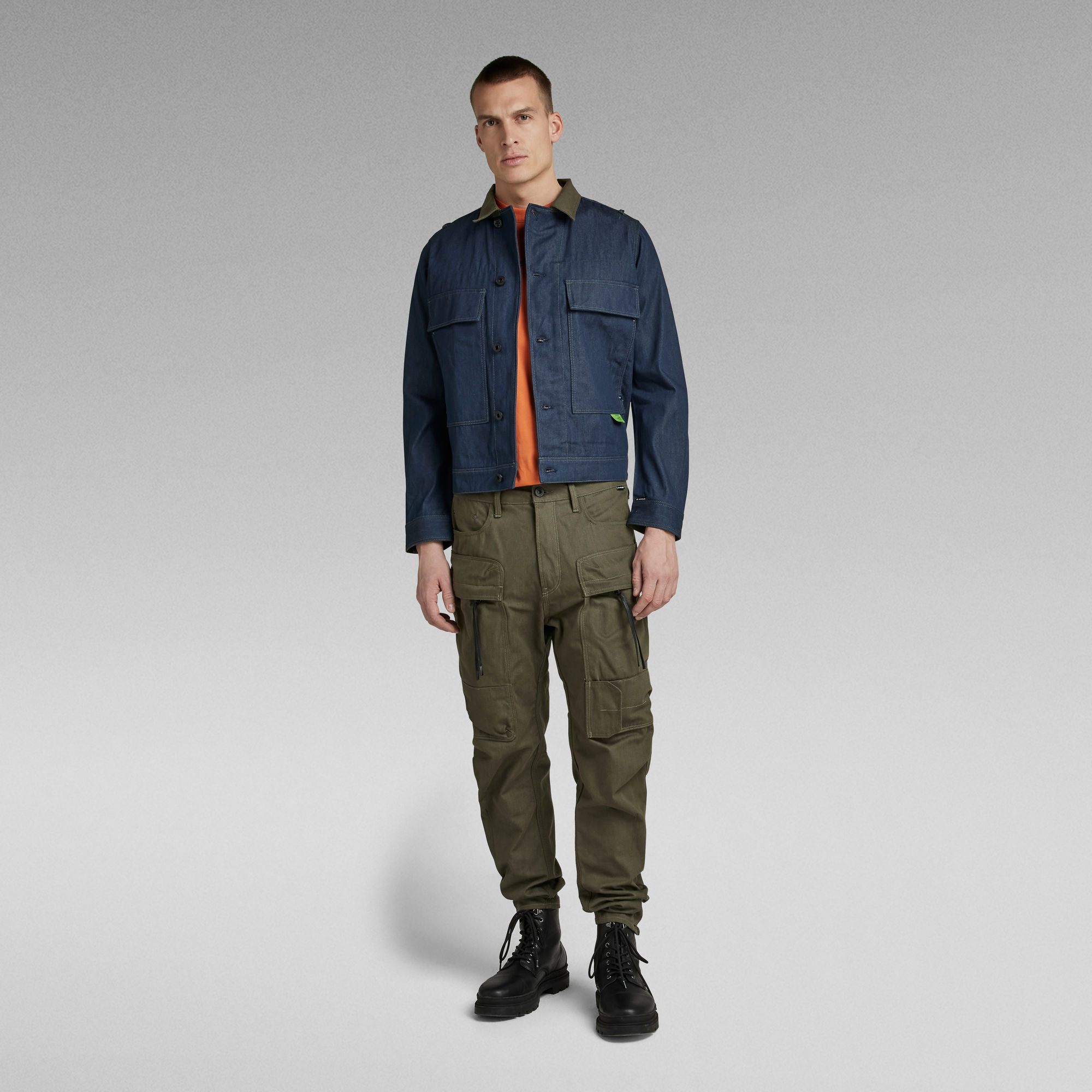 Utility Flap Pocket Jacket PM | Dark blue | G-Star RAW®