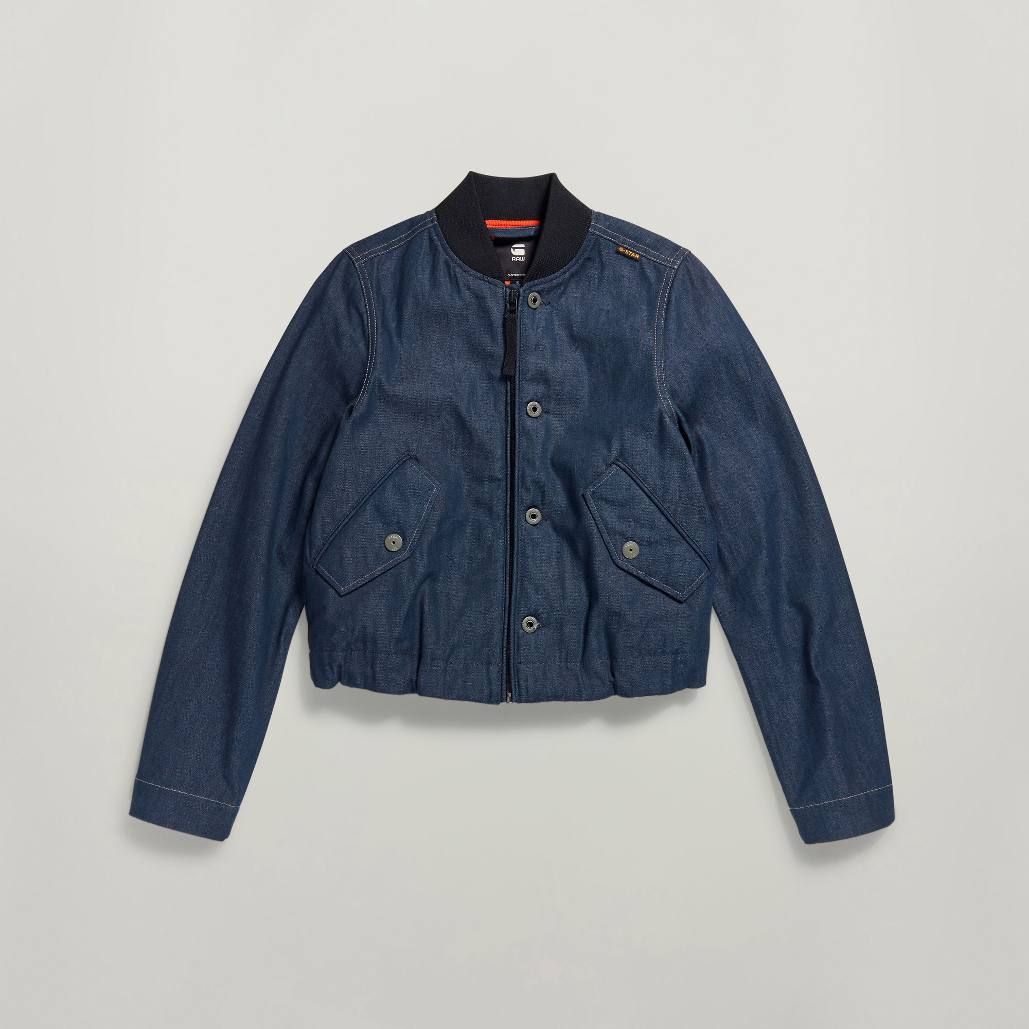 Drawstring Bomber Jacket | Dark blue | G-Star RAW®