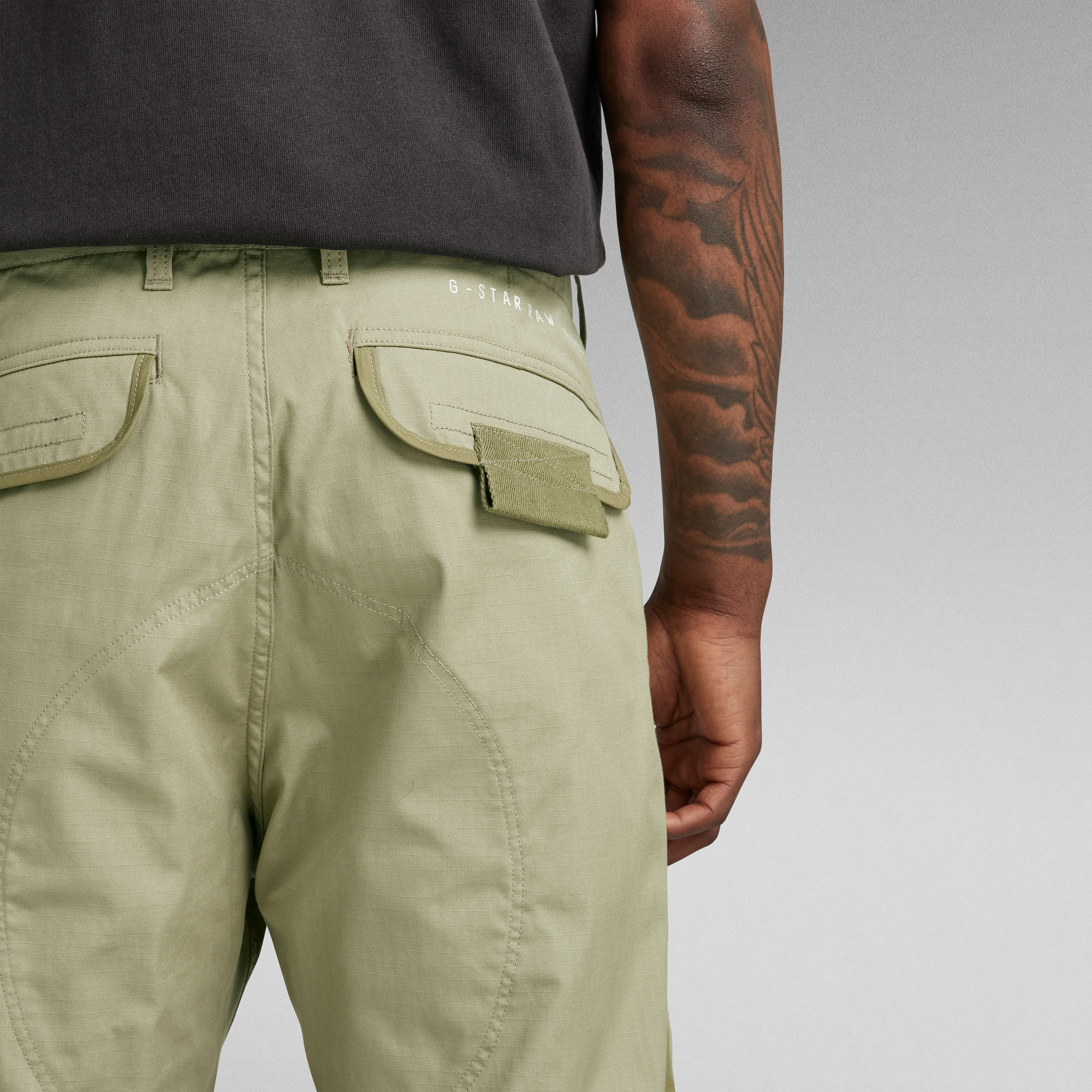 3D Regular Tapered Cargo Pants | Green | G-Star RAW®