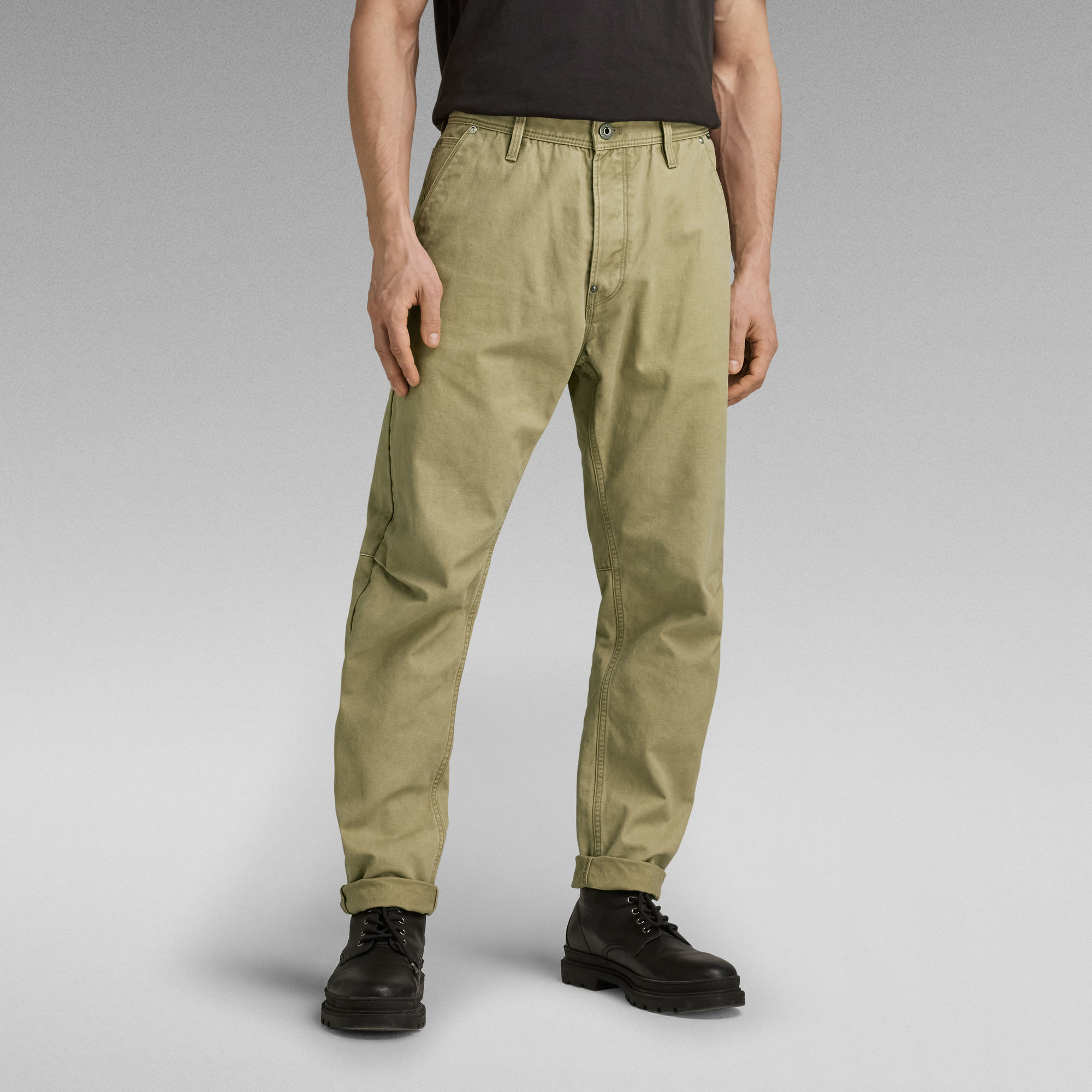 Grip 3D Relaxed Tapered Pants | Green | G-Star RAW®