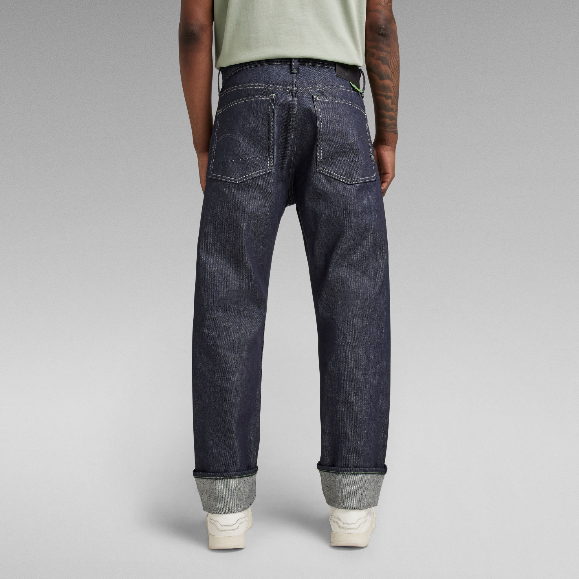 Jean Type 49 Relaxed Straight Selvedge | Bleu foncé | G-Star RAW®