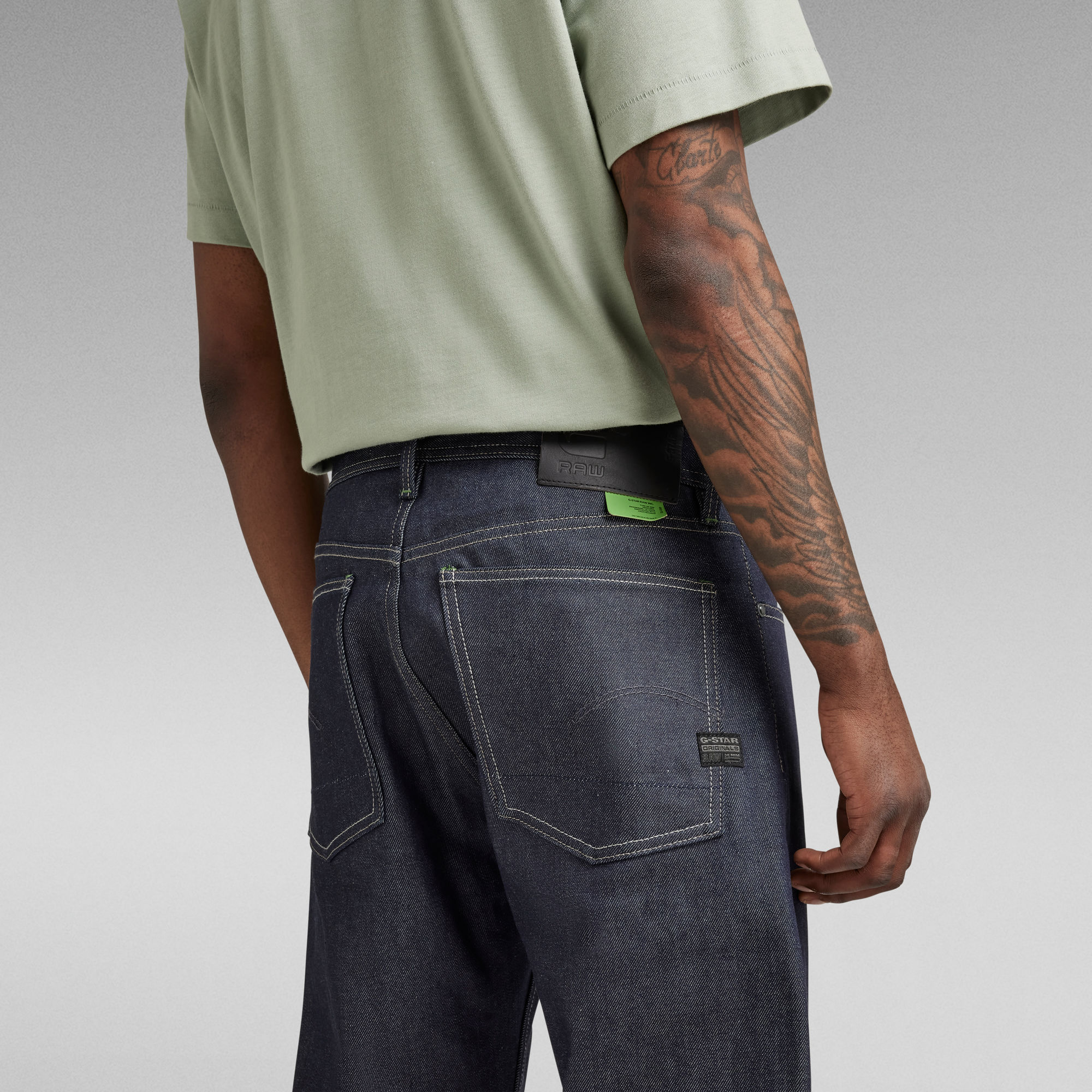 Jean Type 49 Relaxed Straight Selvedge | Bleu foncé | G-Star RAW®