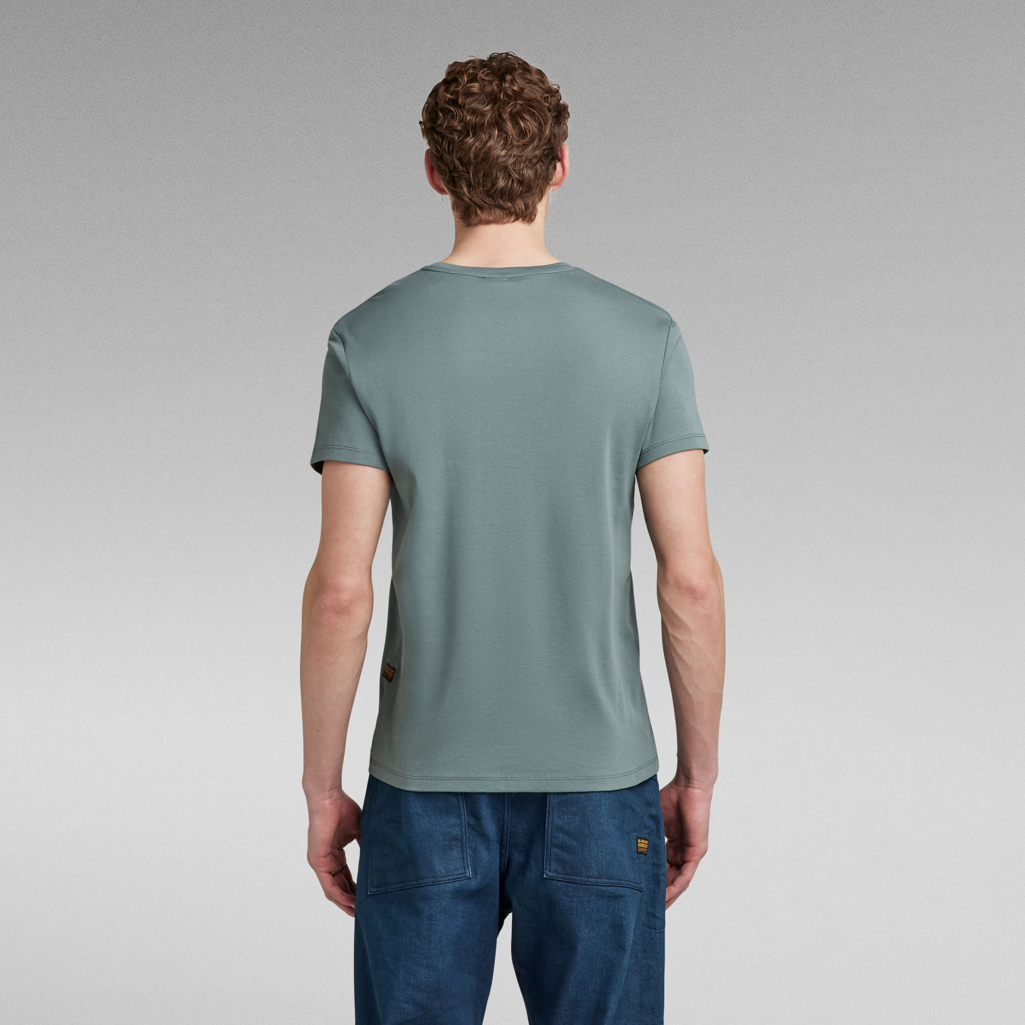 Graphic Ribbed Top | Green | G-Star RAW®
