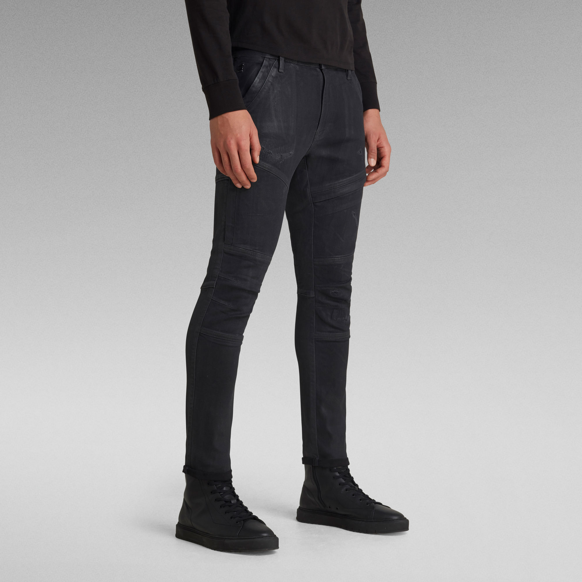 Rackam 3D Skinny Jeans | Grey | G-Star RAW®