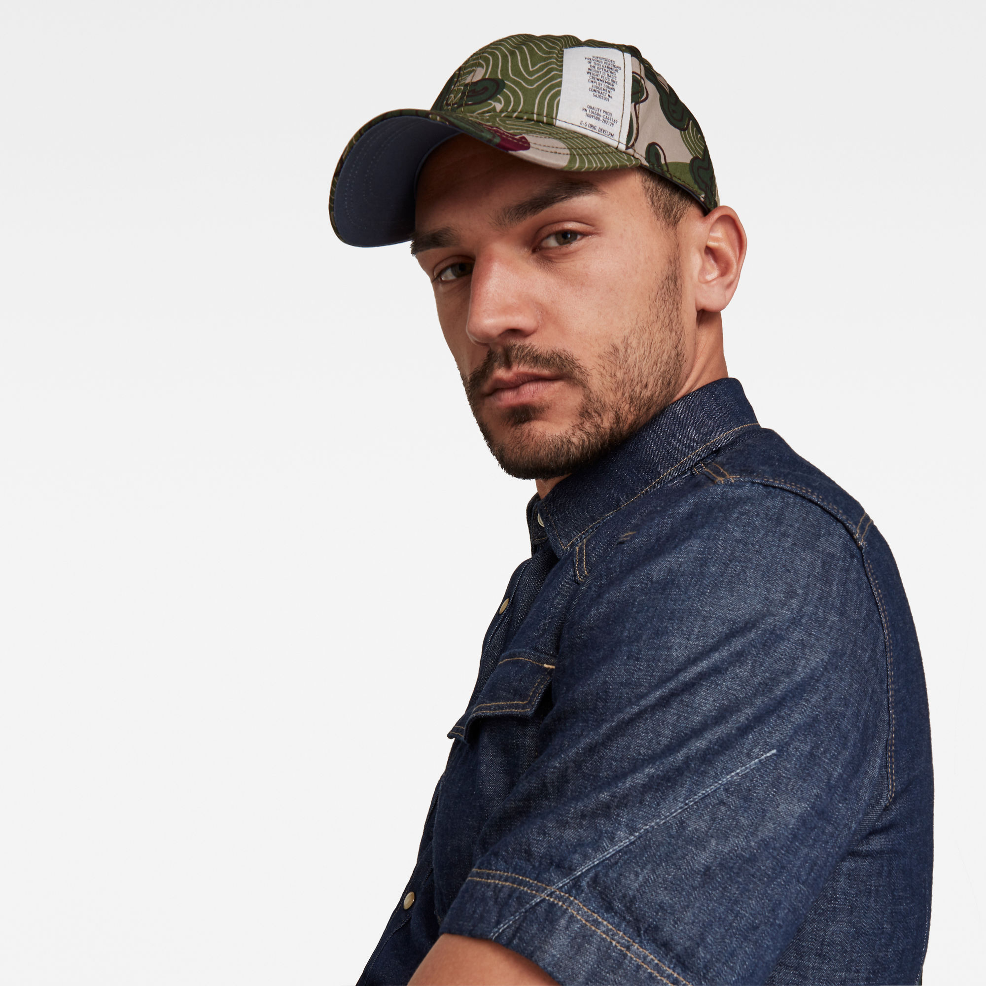 Avernus Baseball Cap Allover | Multi color | G-Star RAW®