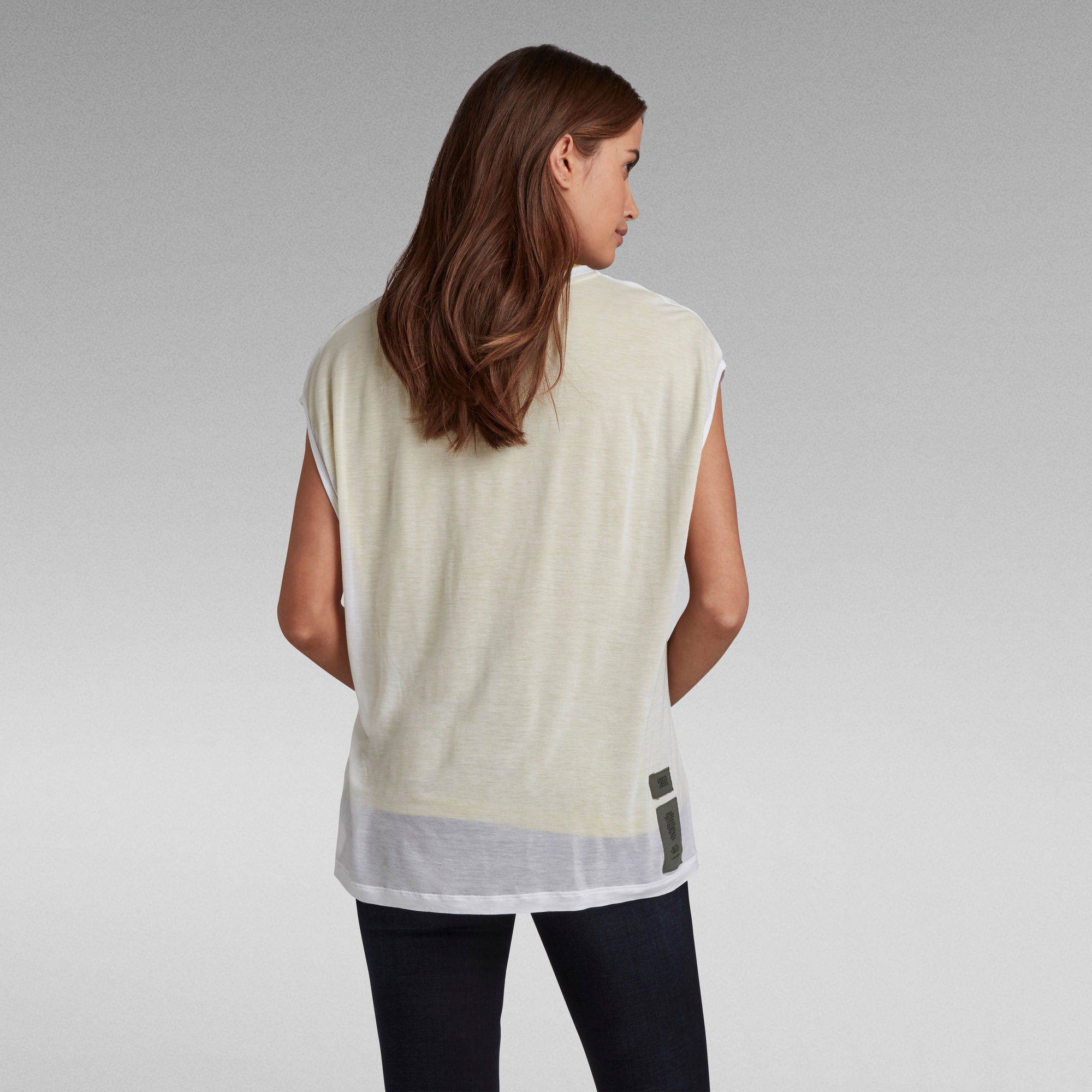 Originals Logo Layered Sheer T-Shirt | Multi color | G-Star RAW®