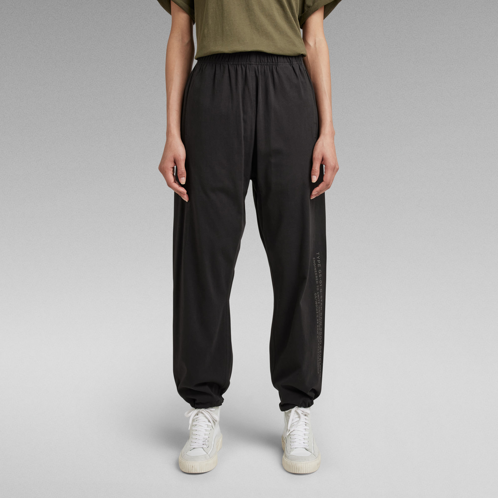 Wide Leg Track Pants | Black | G-Star RAW®