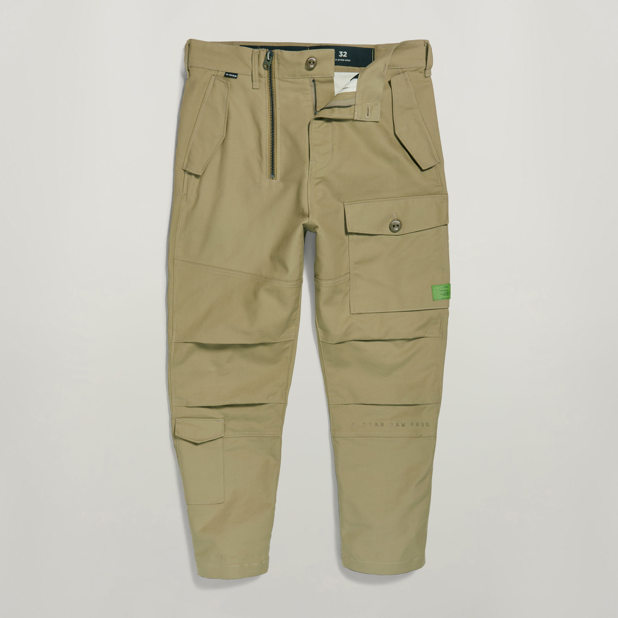 Zippy Cargo Relaxed Tapered Pants | Green | G-Star RAW®